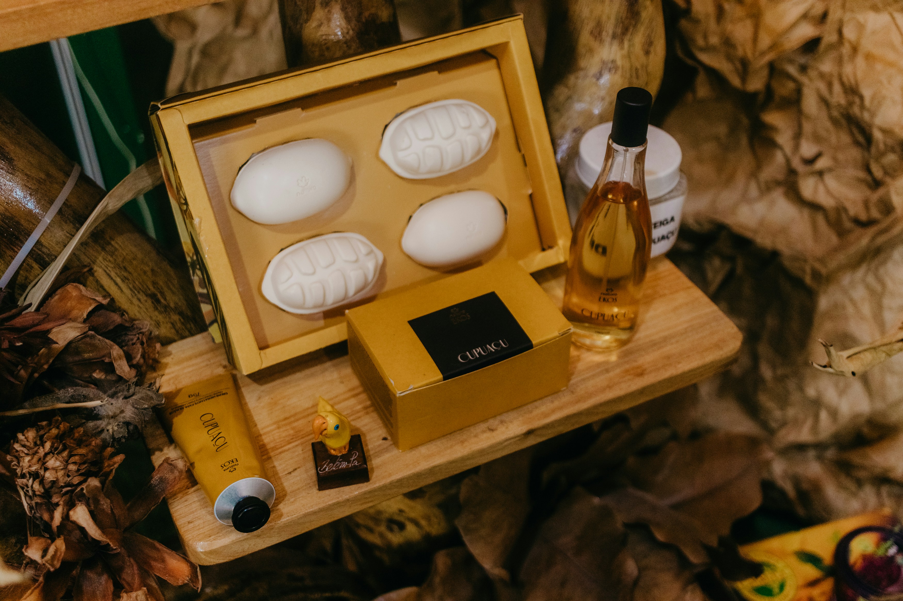 Forest Bath Soap Set: Handcrafted Castles of Foam in Autumn Light