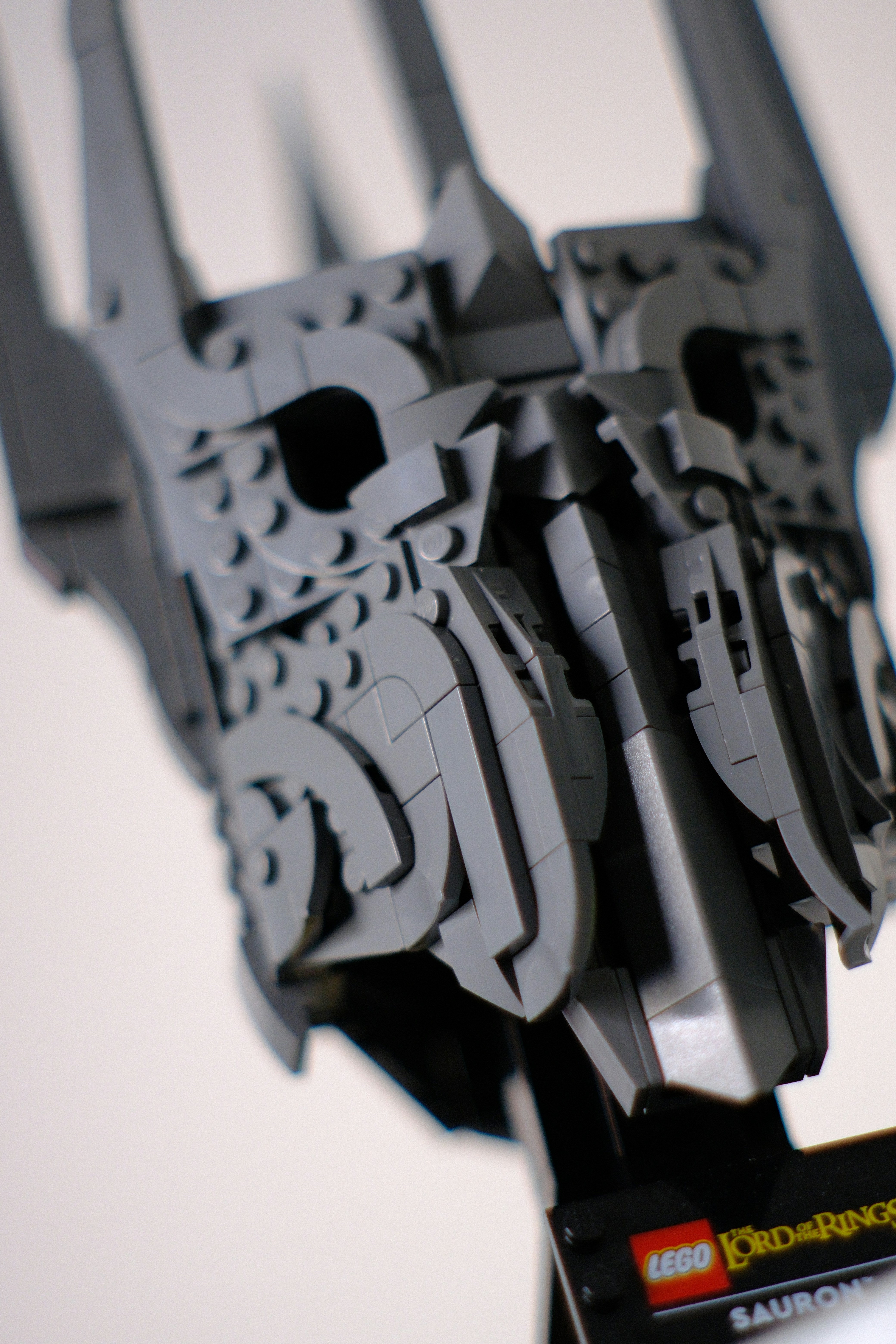 Dragon’s Head: A Close-Up of LEGO Sauron-Style Build