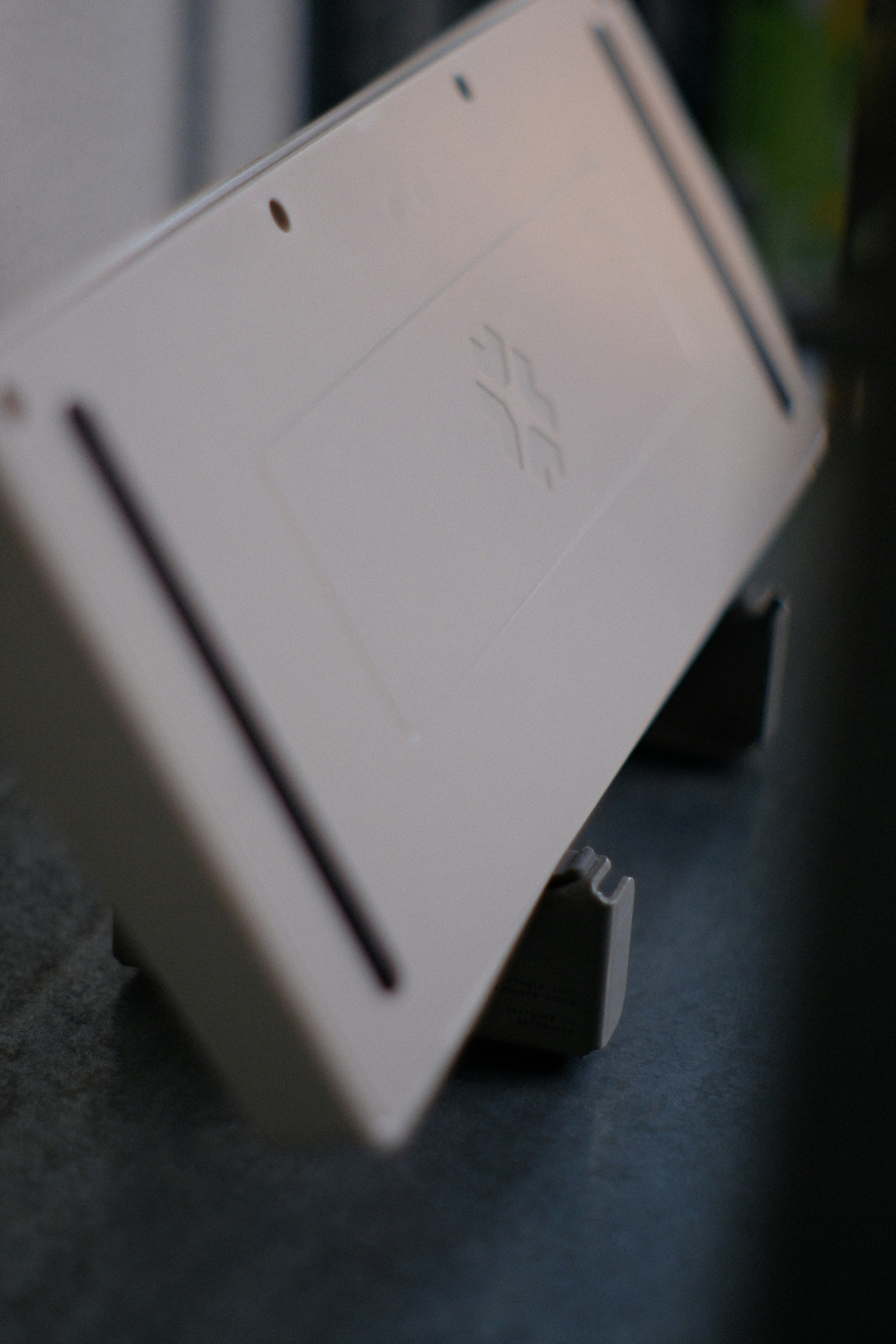 Dusk on a Docked PlayStation: A Tilted Console Stand
