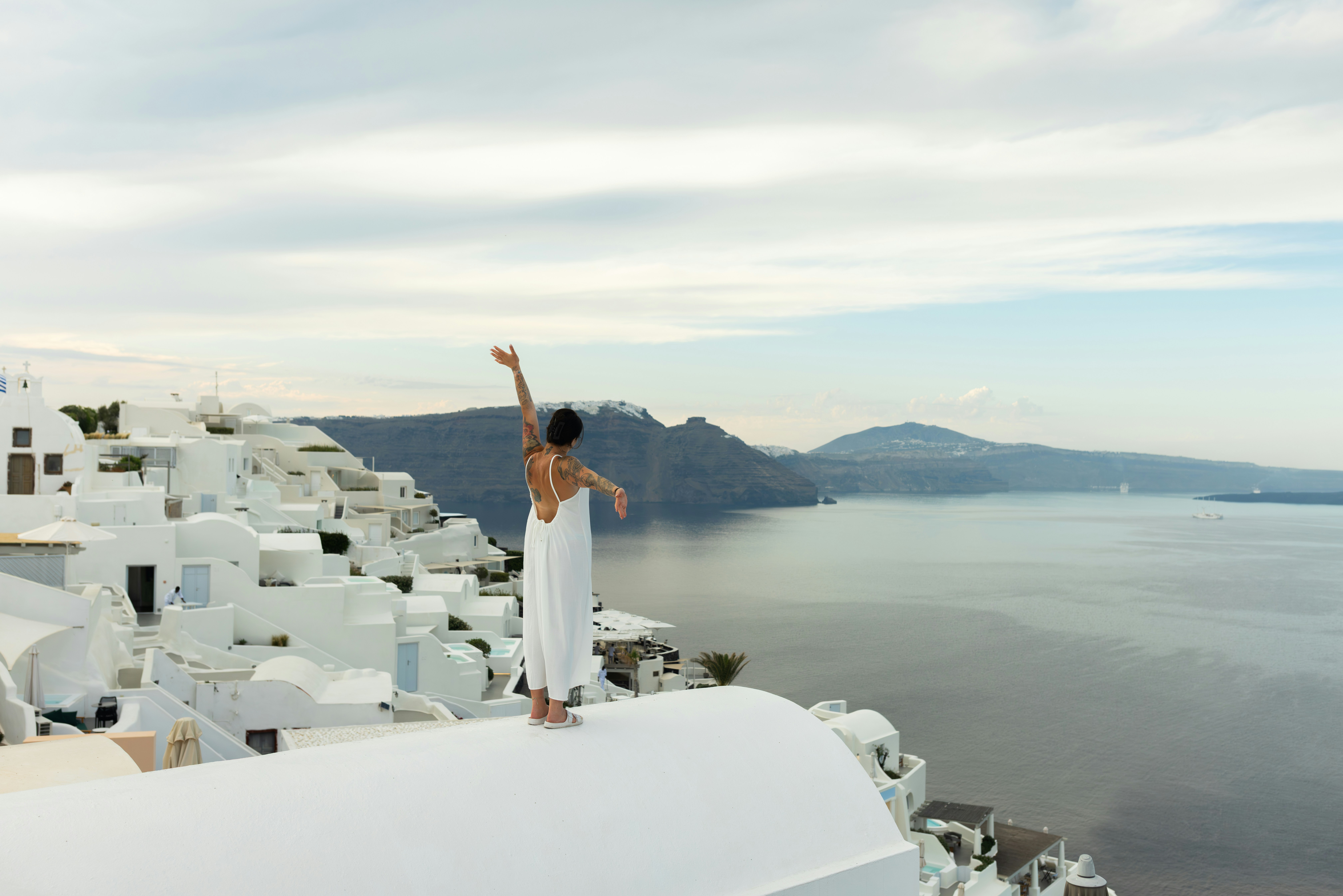Santorini Hotel In This Image: https://www.atrinasantorini.com/