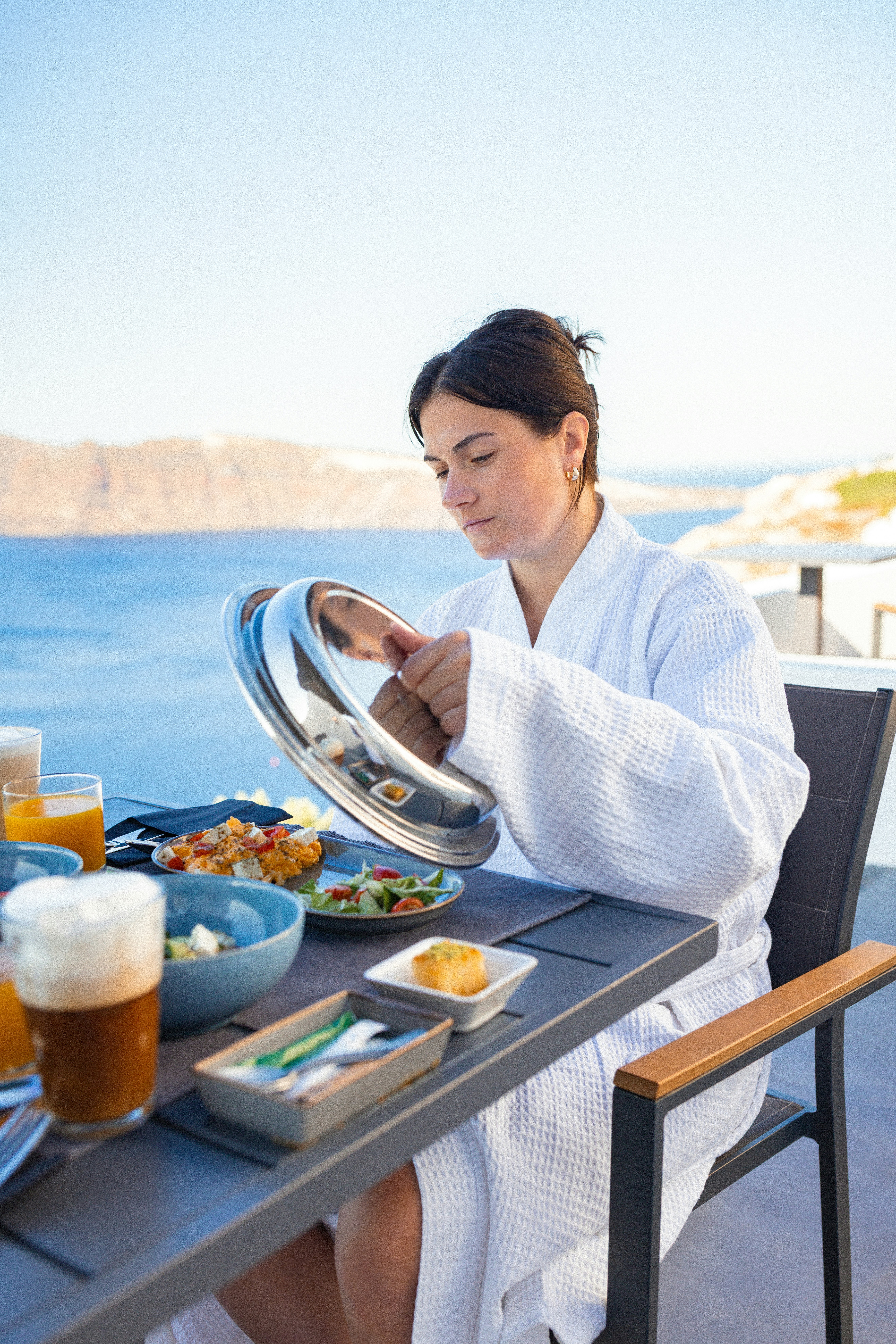 Spa-side Breakfast: Quiet Morning by the Sea