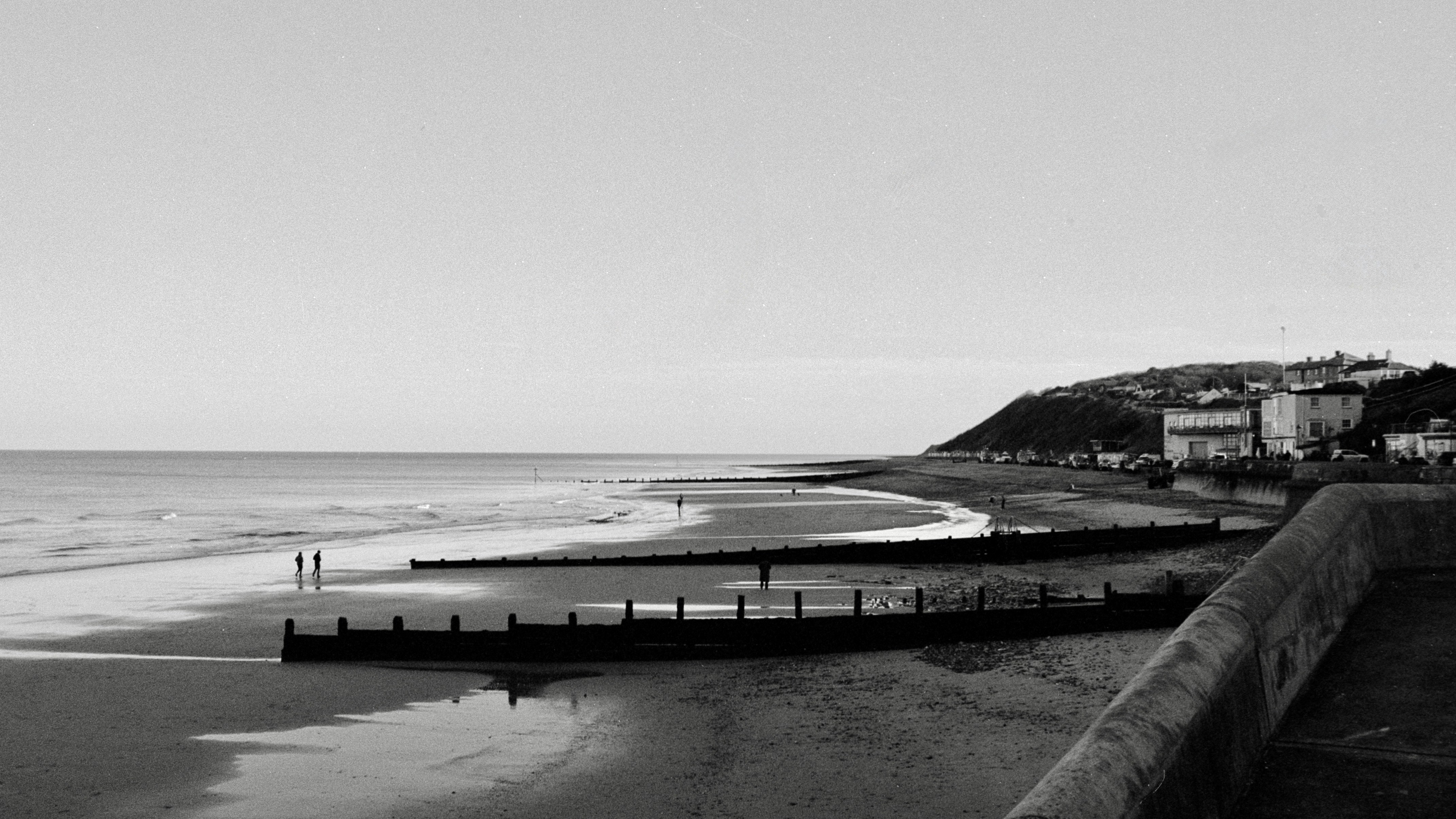 The Quiet Pier: Evening in a Velvet Seascape