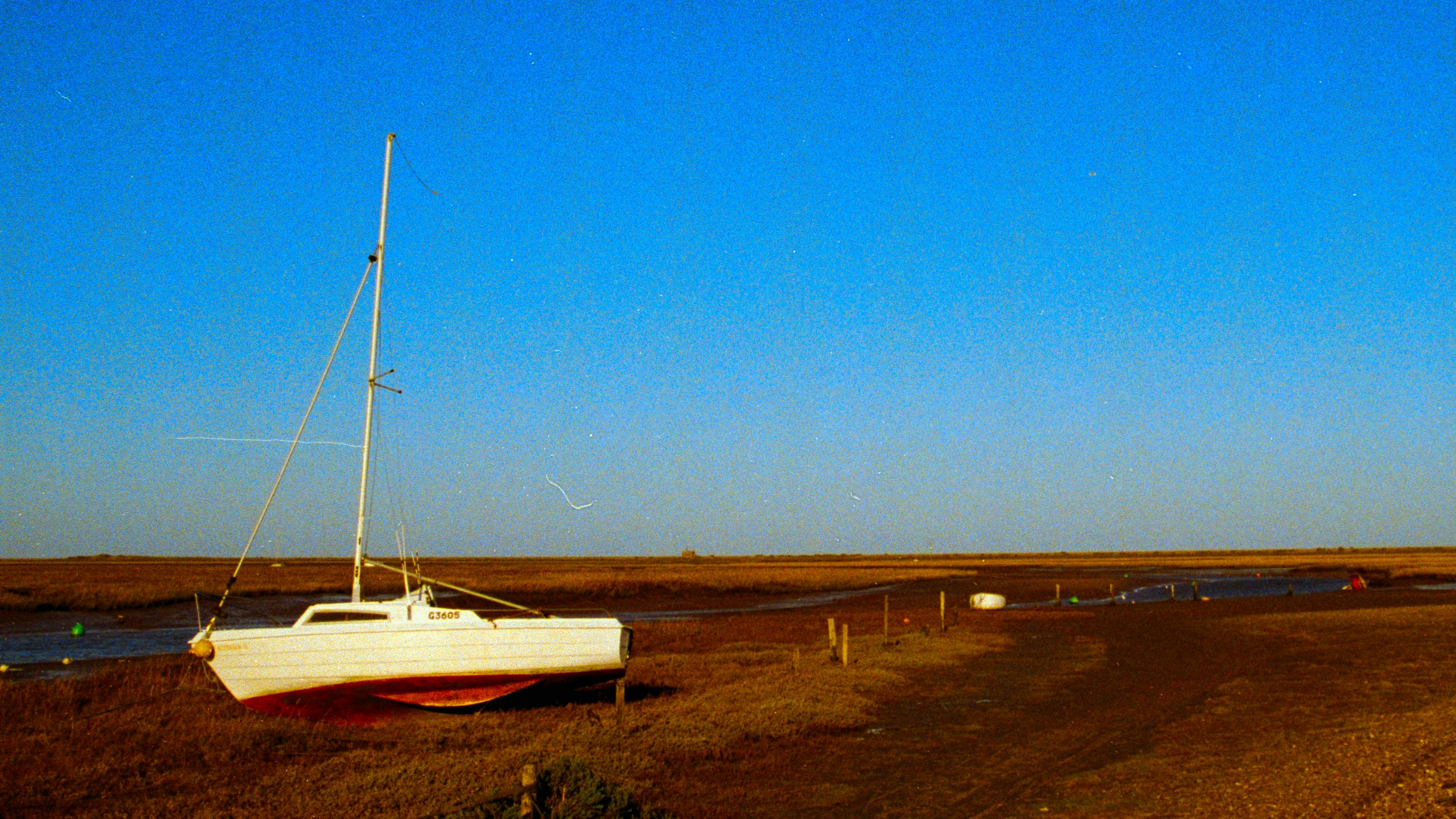 Silent Vessel on a Distant Shore