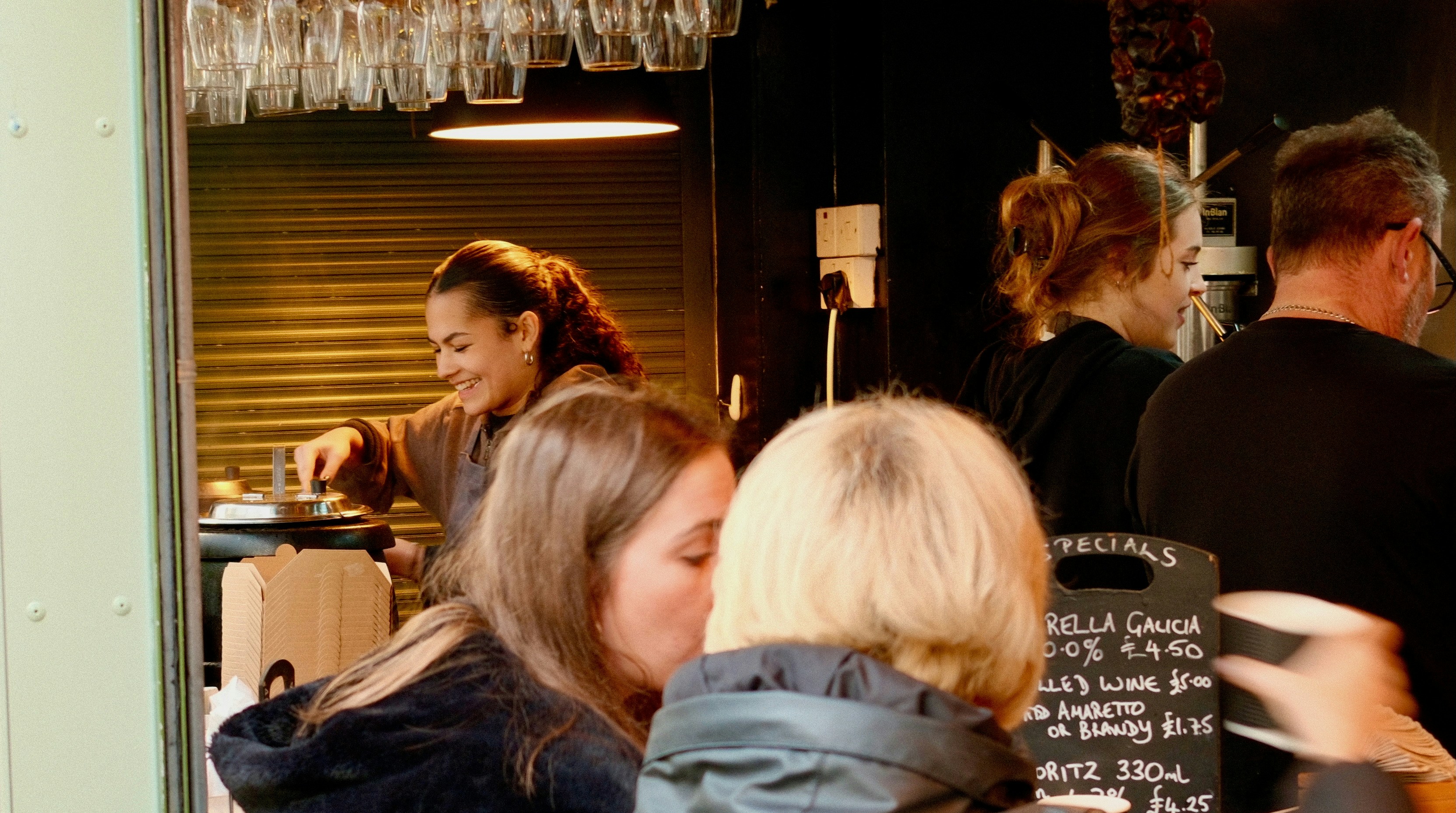 Cafe Behind the Counter: A Quiet Moment Amid the Buzz