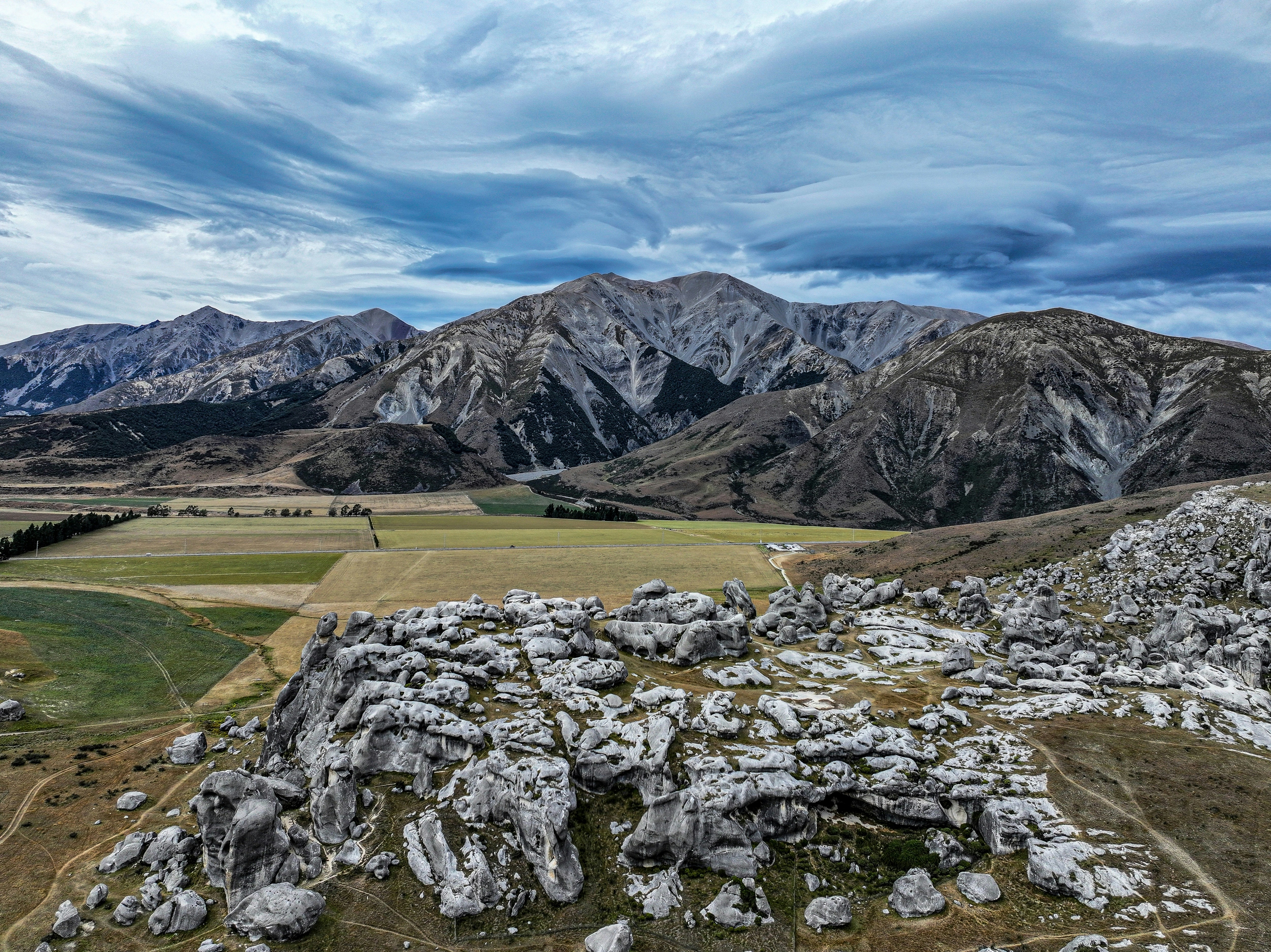 Stone Ridge Overlook: Valleys, Peaks, and Painted Skies