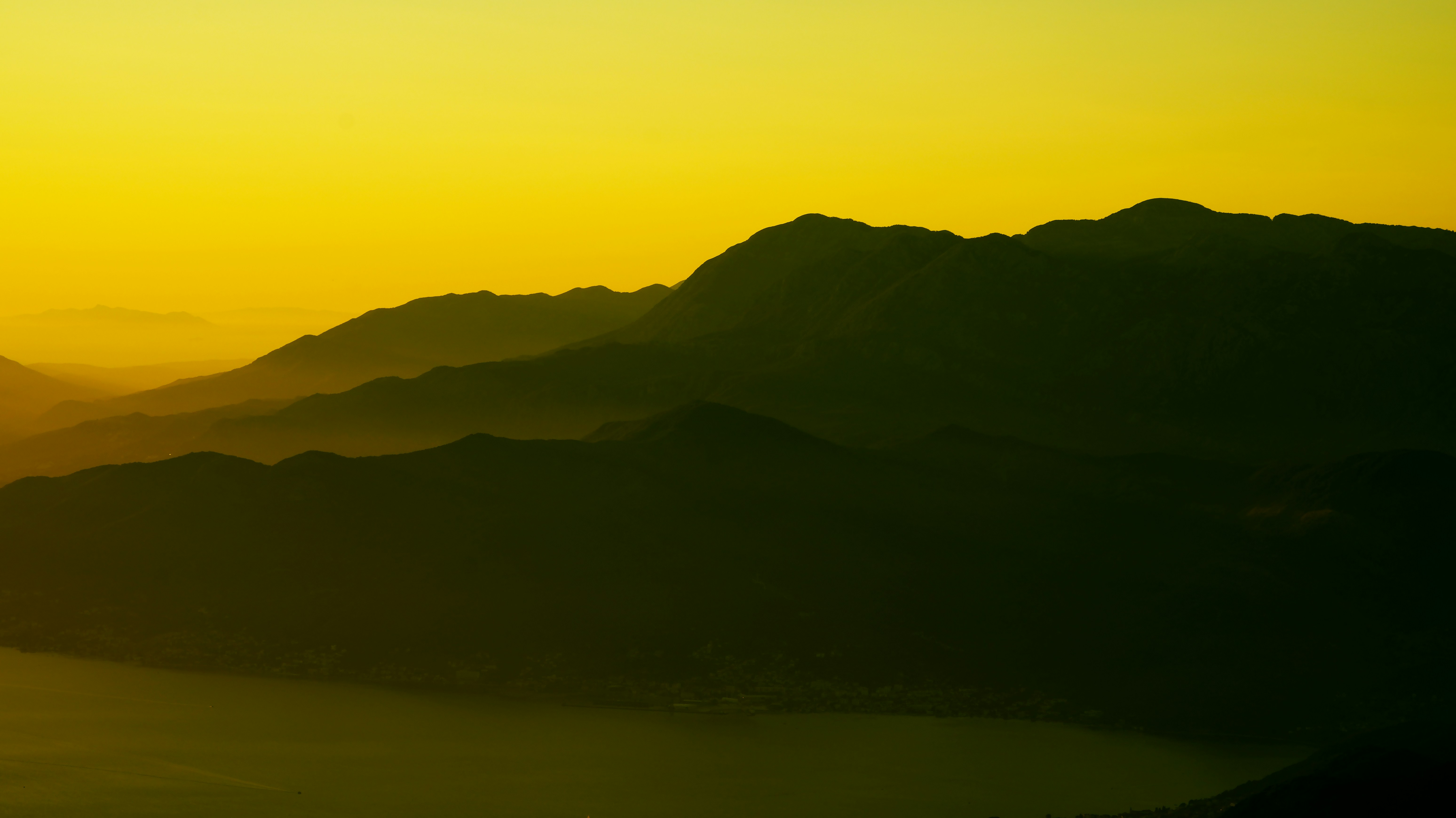 Golden Ridge at Dawn