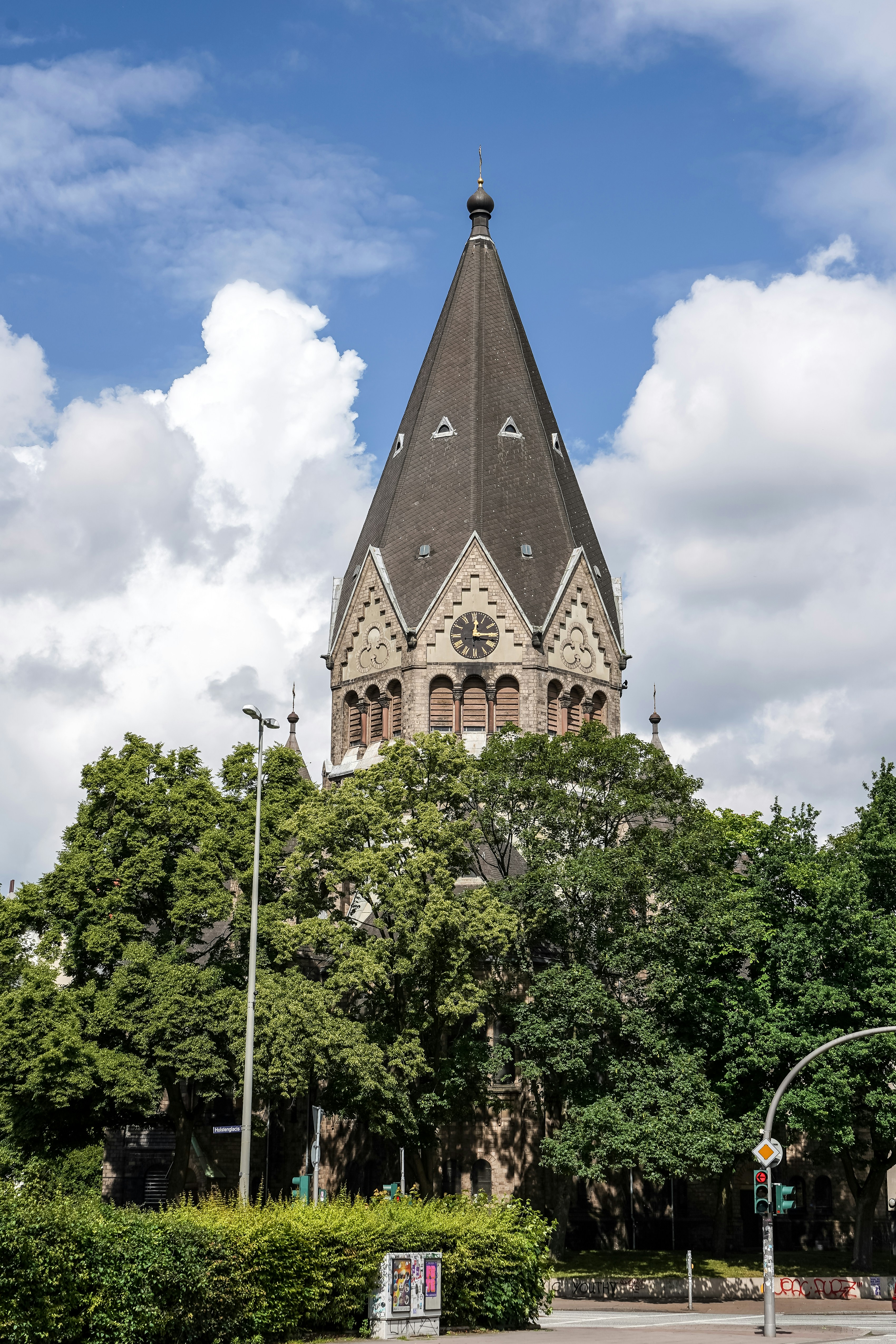Clocktower Rising Above the Green