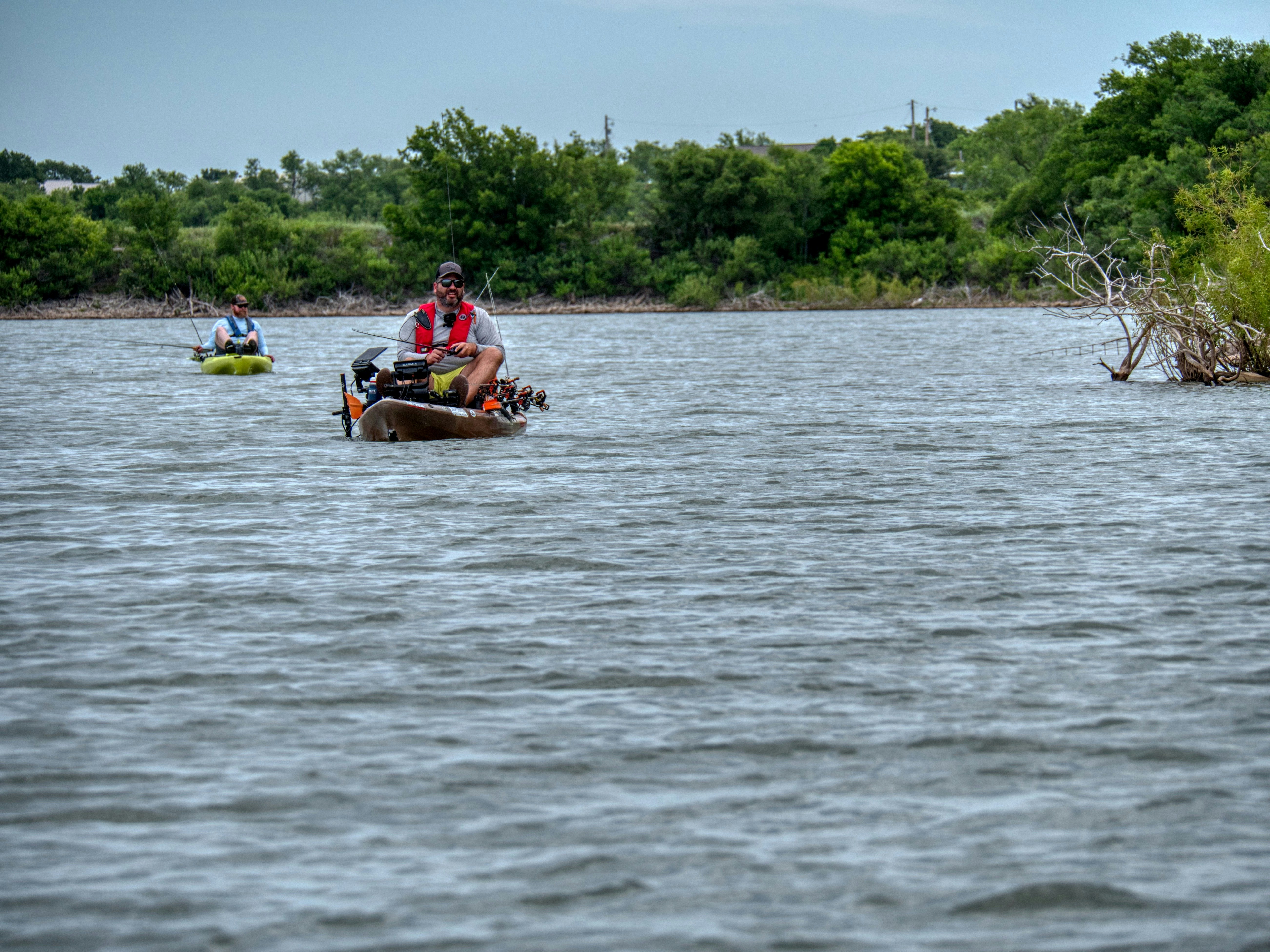 River Crossing: Kayakers Pursue Quiet Currents