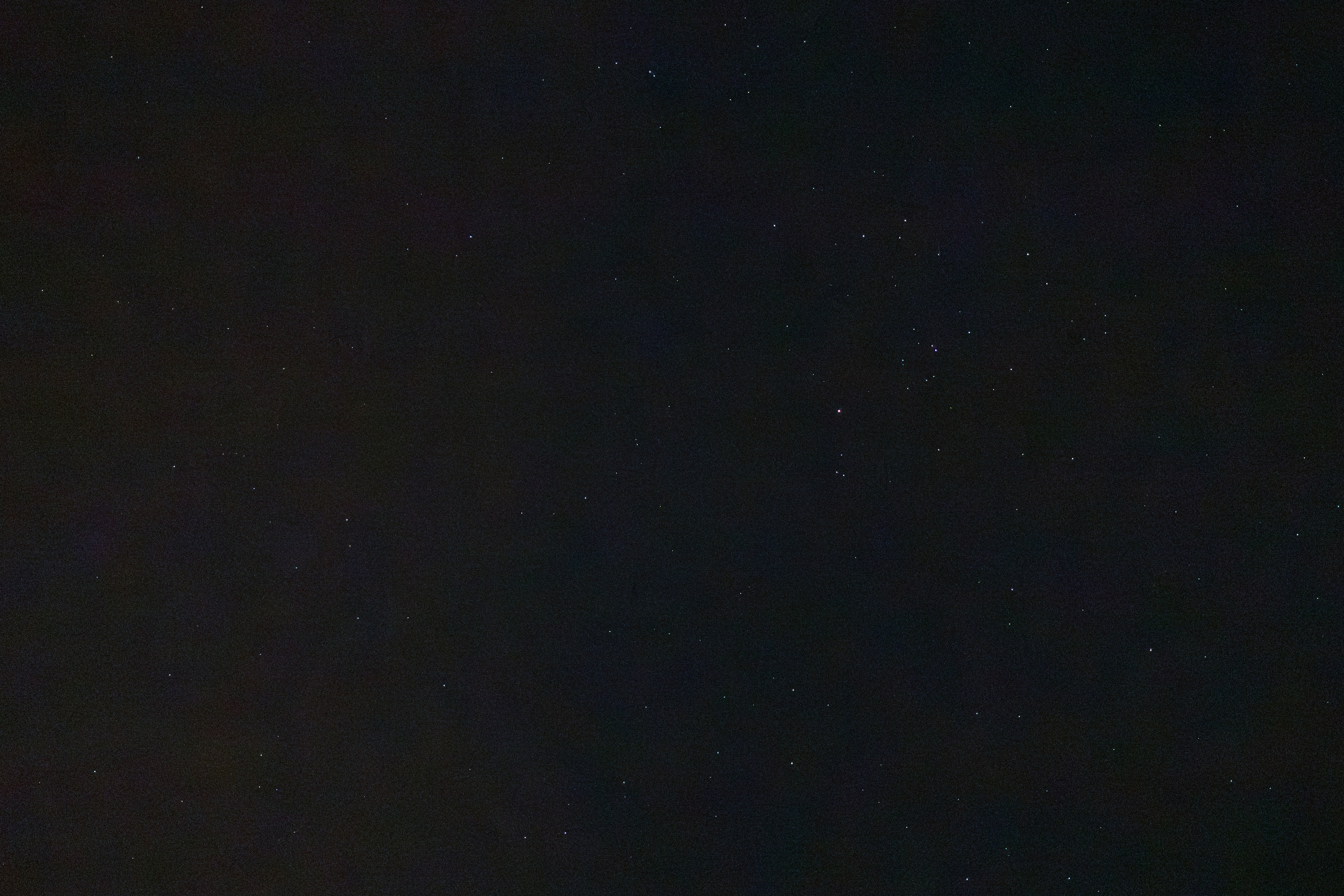 Starfield Quietude over a Moonless Dusk
