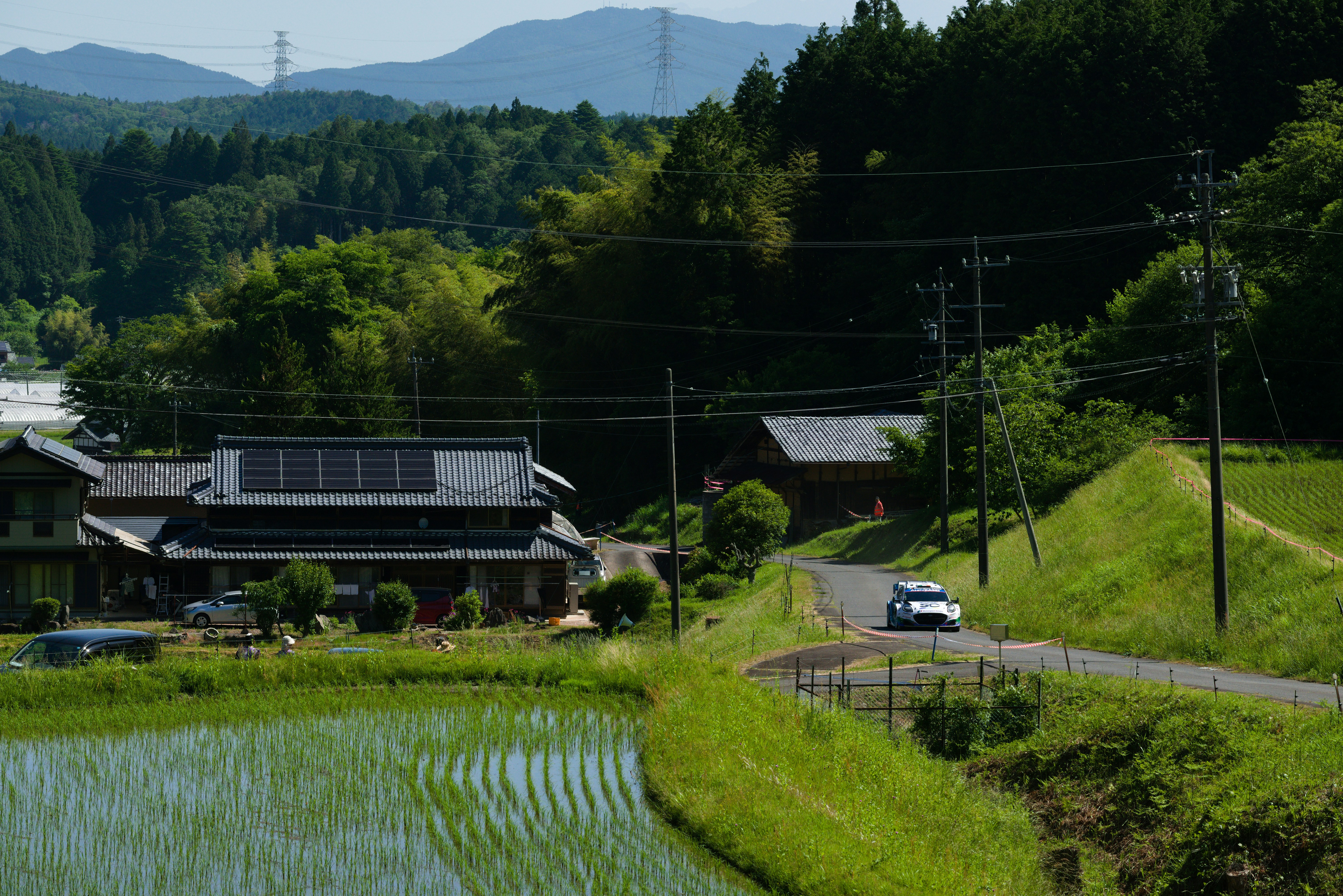 Quiet River Bend and Village Road
