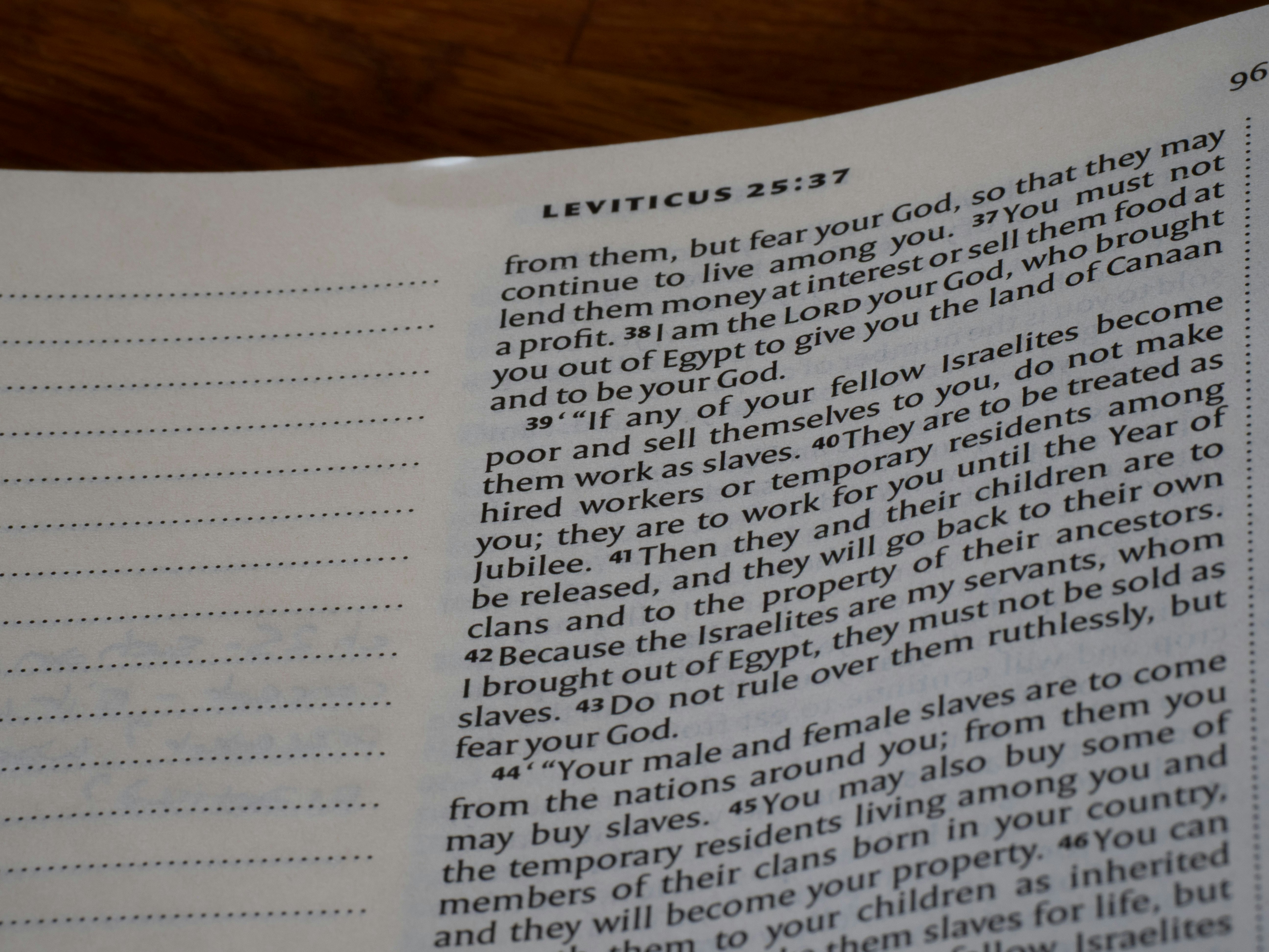 The Book of Leviticus