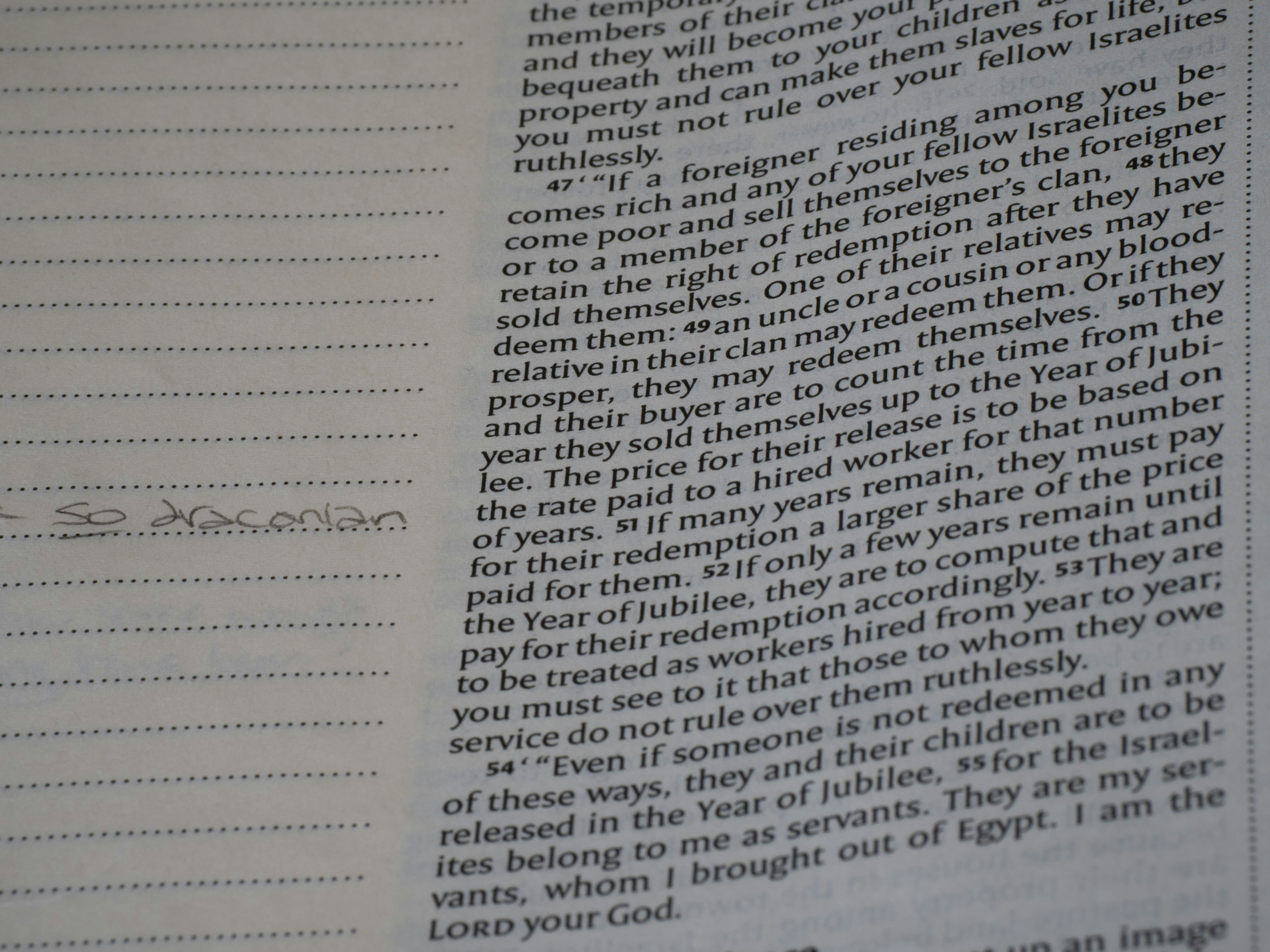 The Book of Leviticus