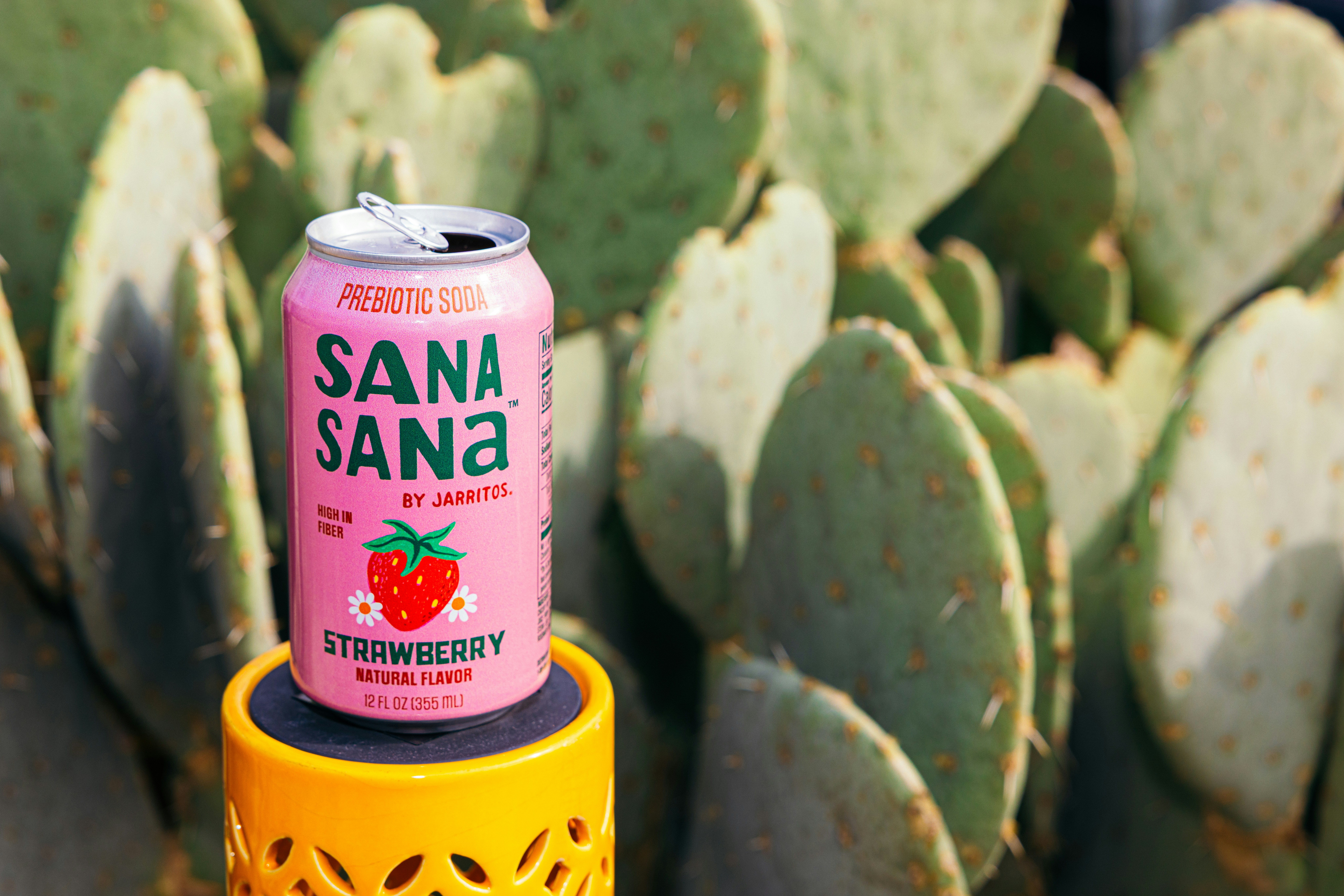 Sana Sana is a prebiotic soda rooted in Mexican care and culture. Inspired by the rhyme our abuelitas shared - “Sana Sana colita de rana”. Born from the legacy of Jarritos’ bold flavors, reimagined for your self-care ritual.