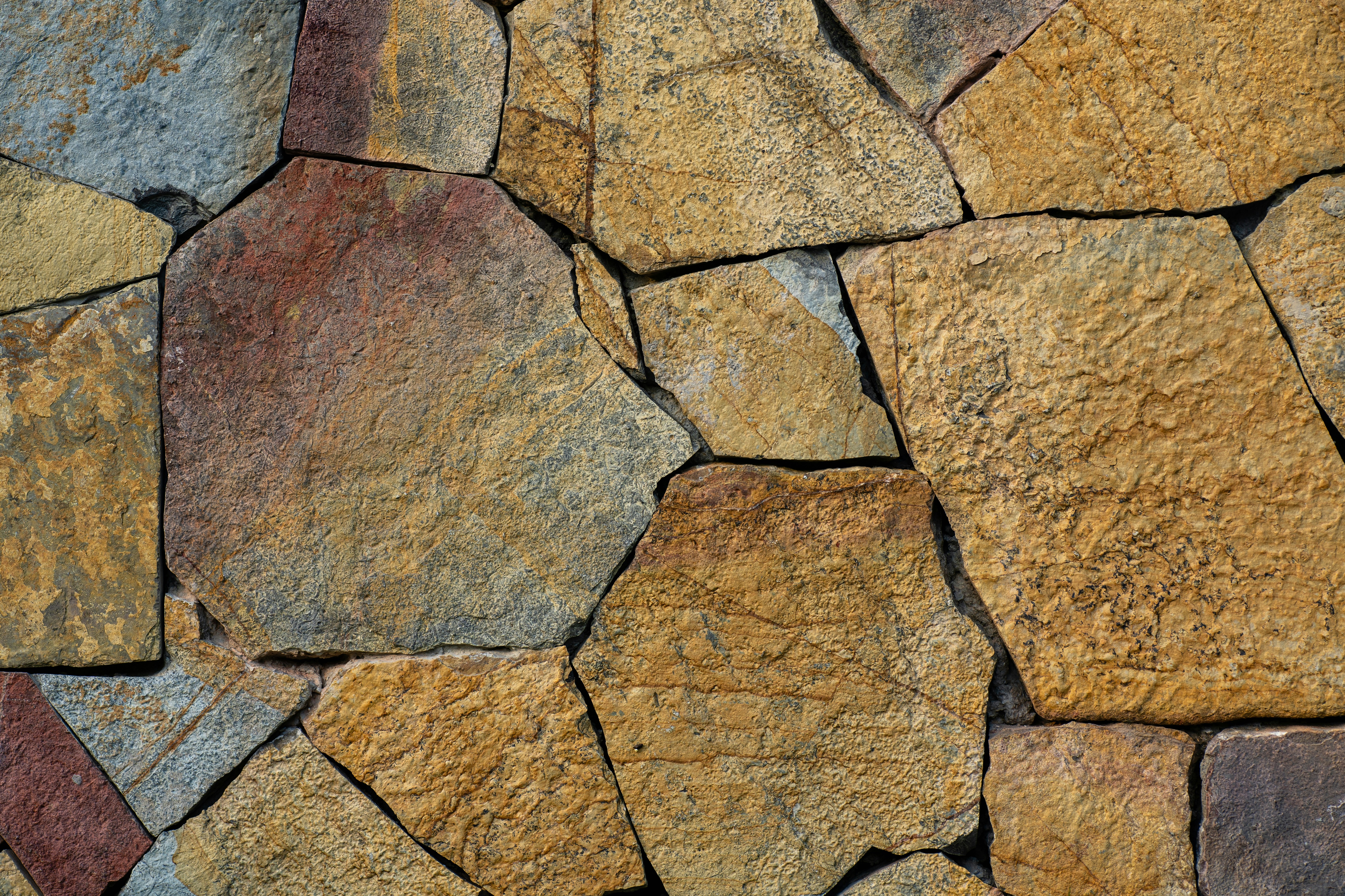Hidden Geometry: Kinetic Quilt of Stone Facade