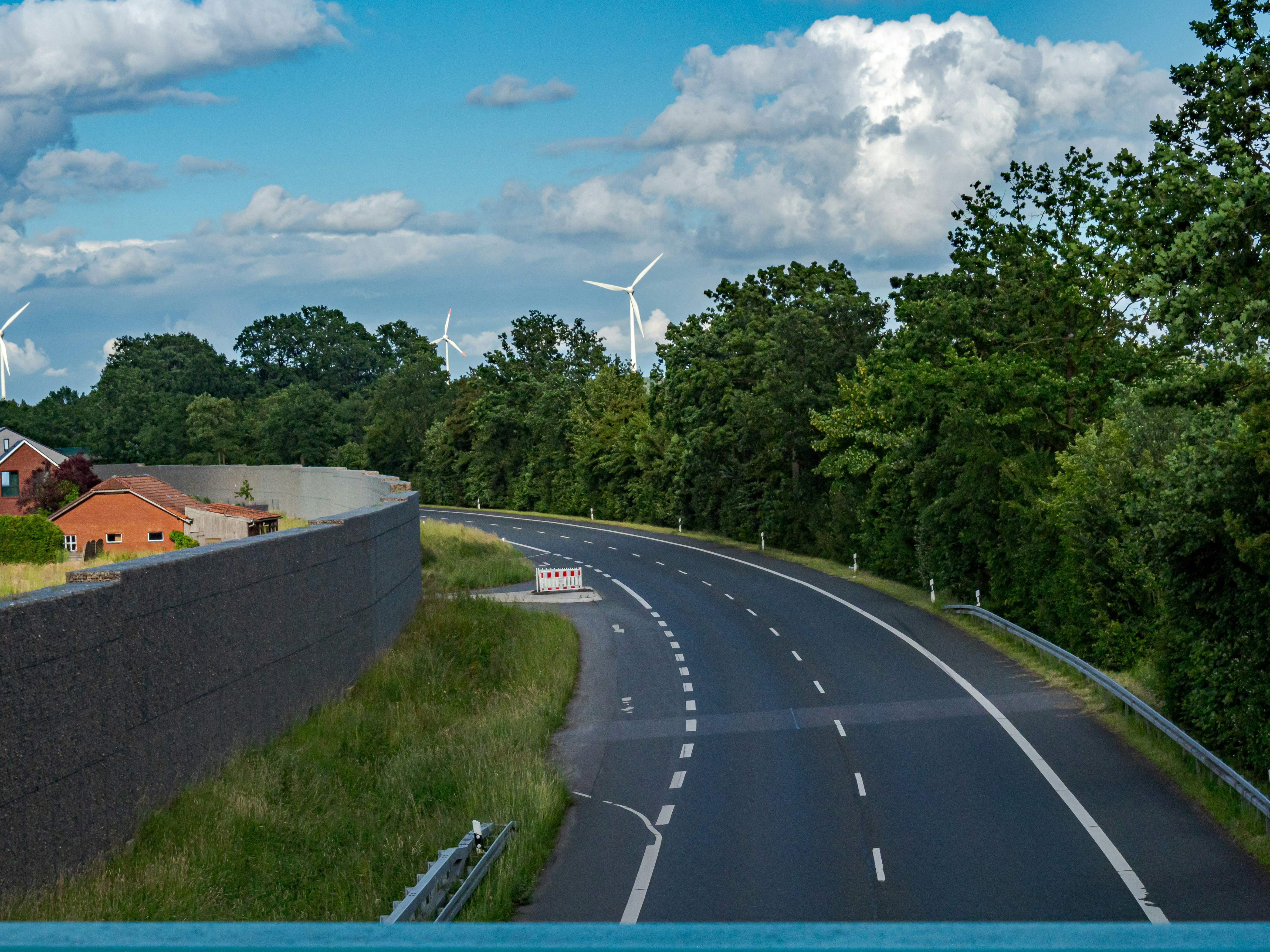 Wind-Swept Highway: A Quiet Plaque of Progress