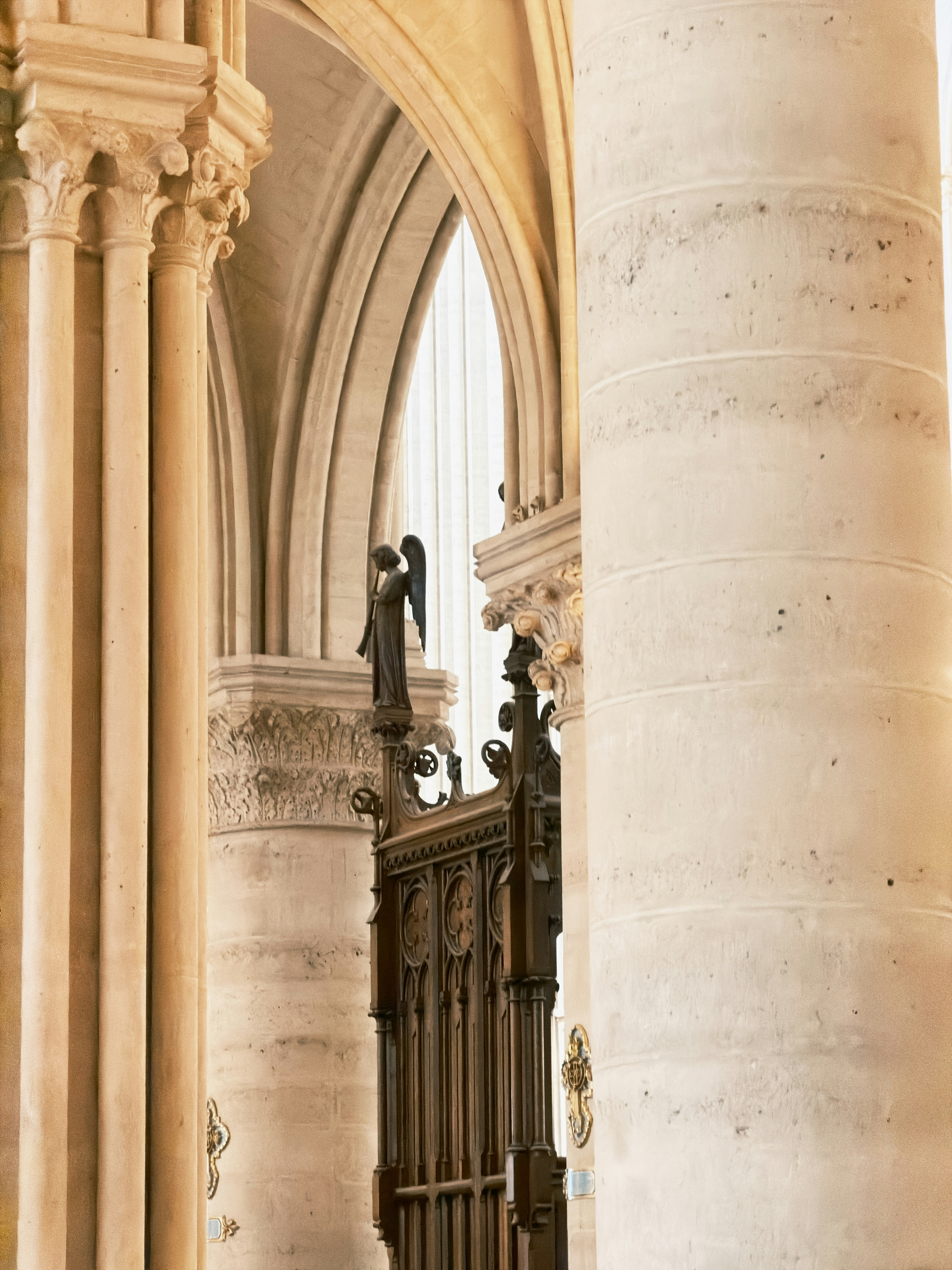 Gothic Cloister: Echoes of Stone and Iron