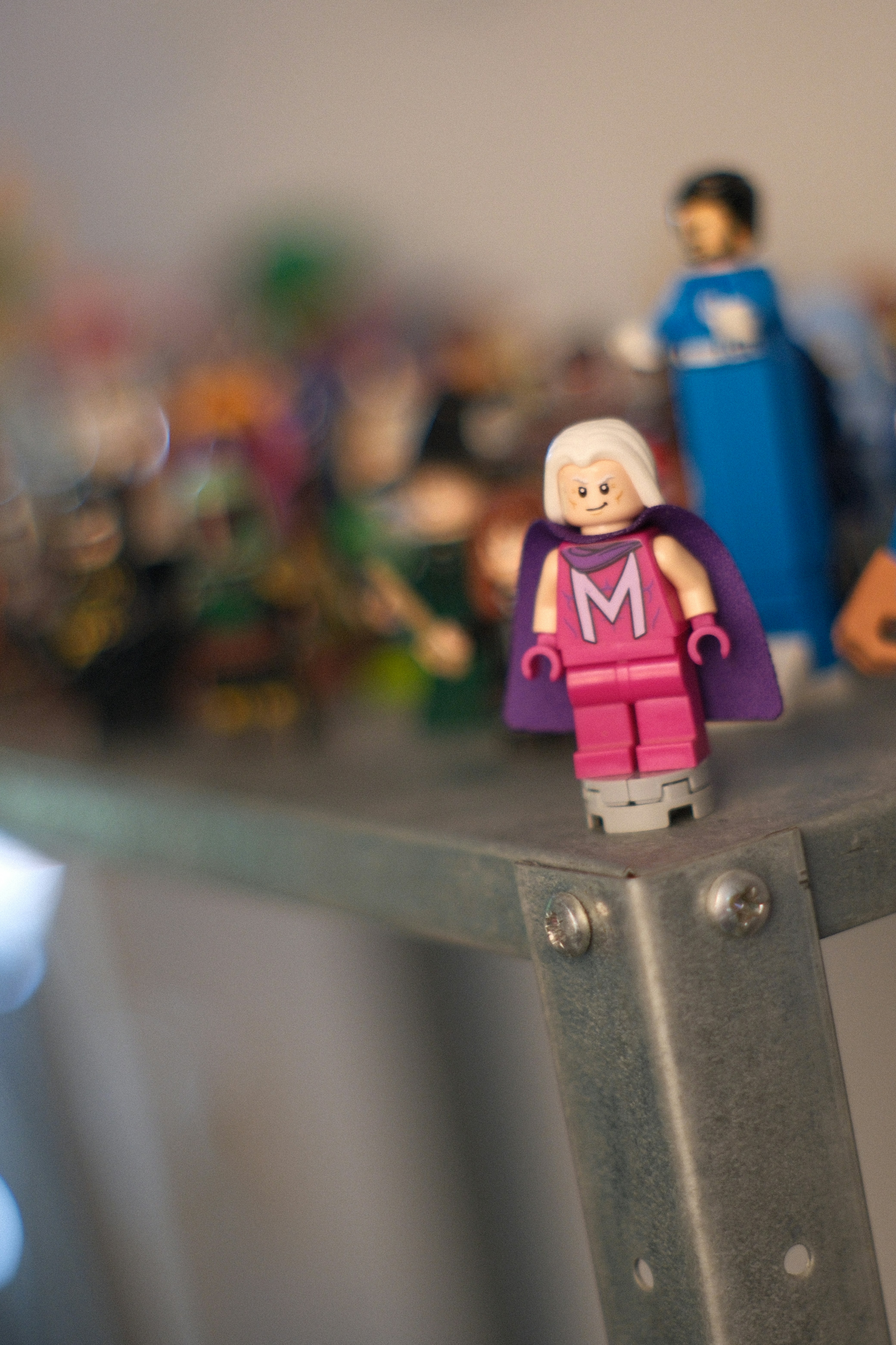 Captain Brick: A Pink-Caped Hero Guards a Tiny City