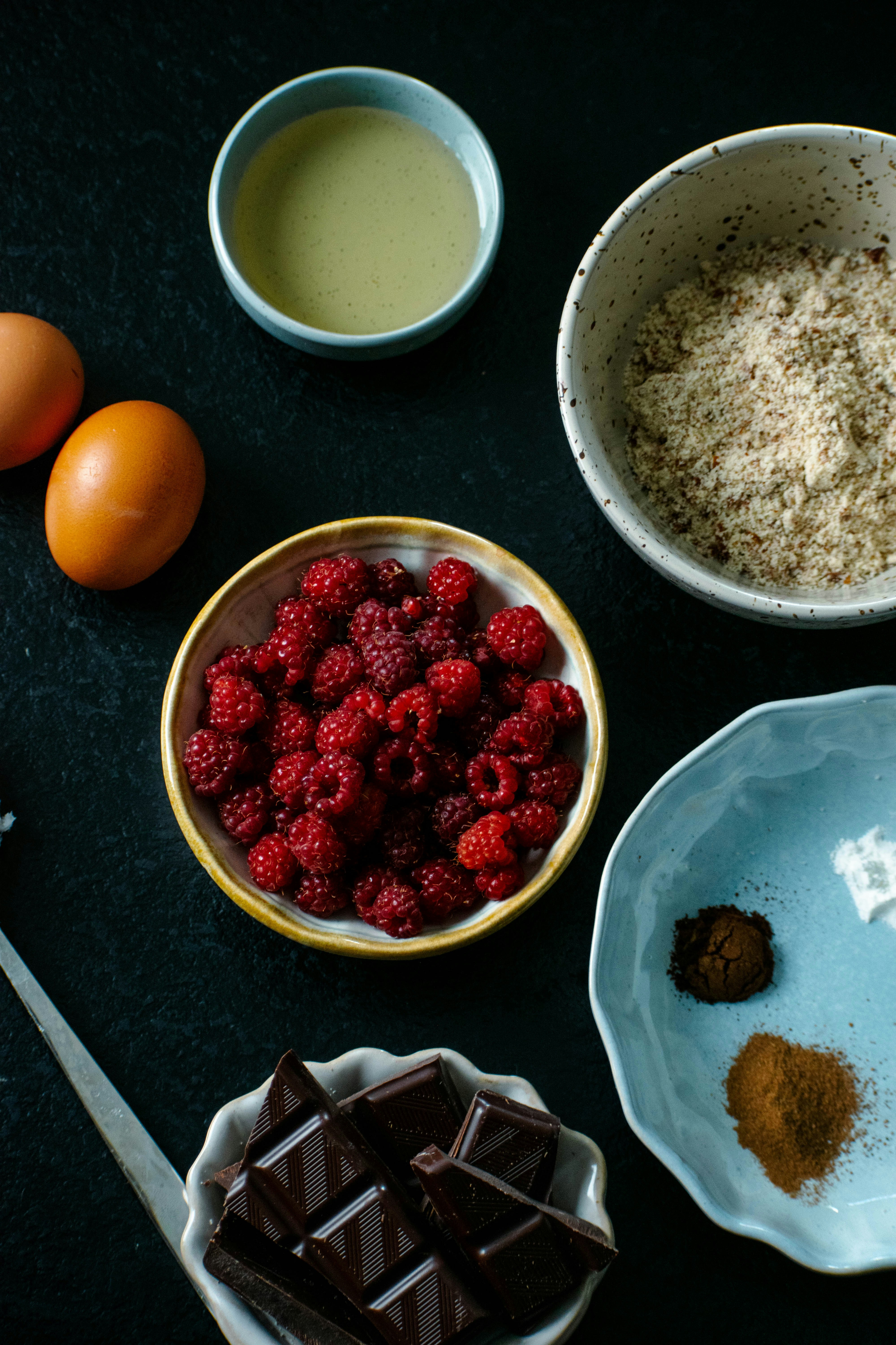 Berry Heights: An Array of Ingredients Staged for Baking