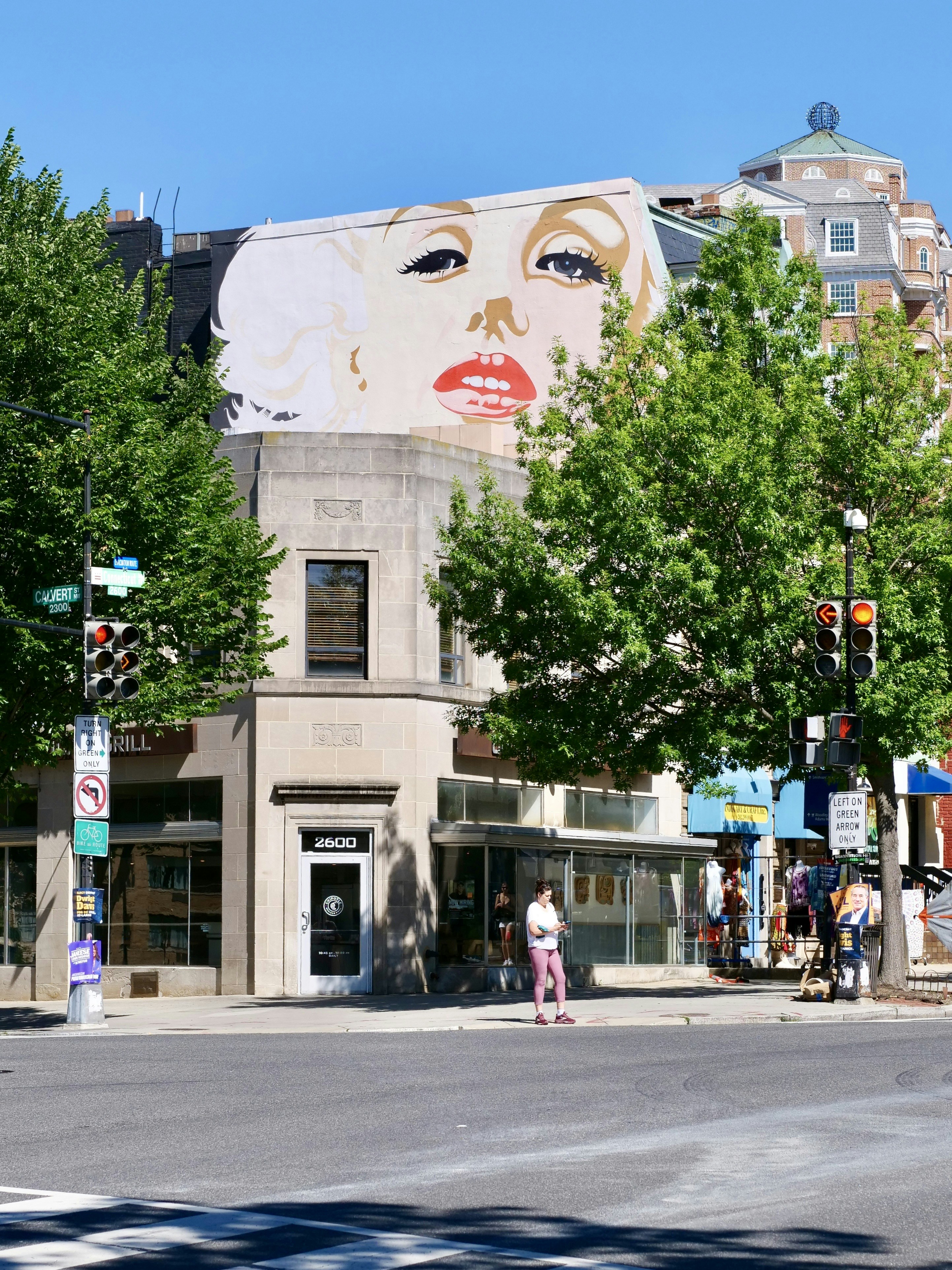 Marilyn’s Mable Street Portrait Above the Corner Store