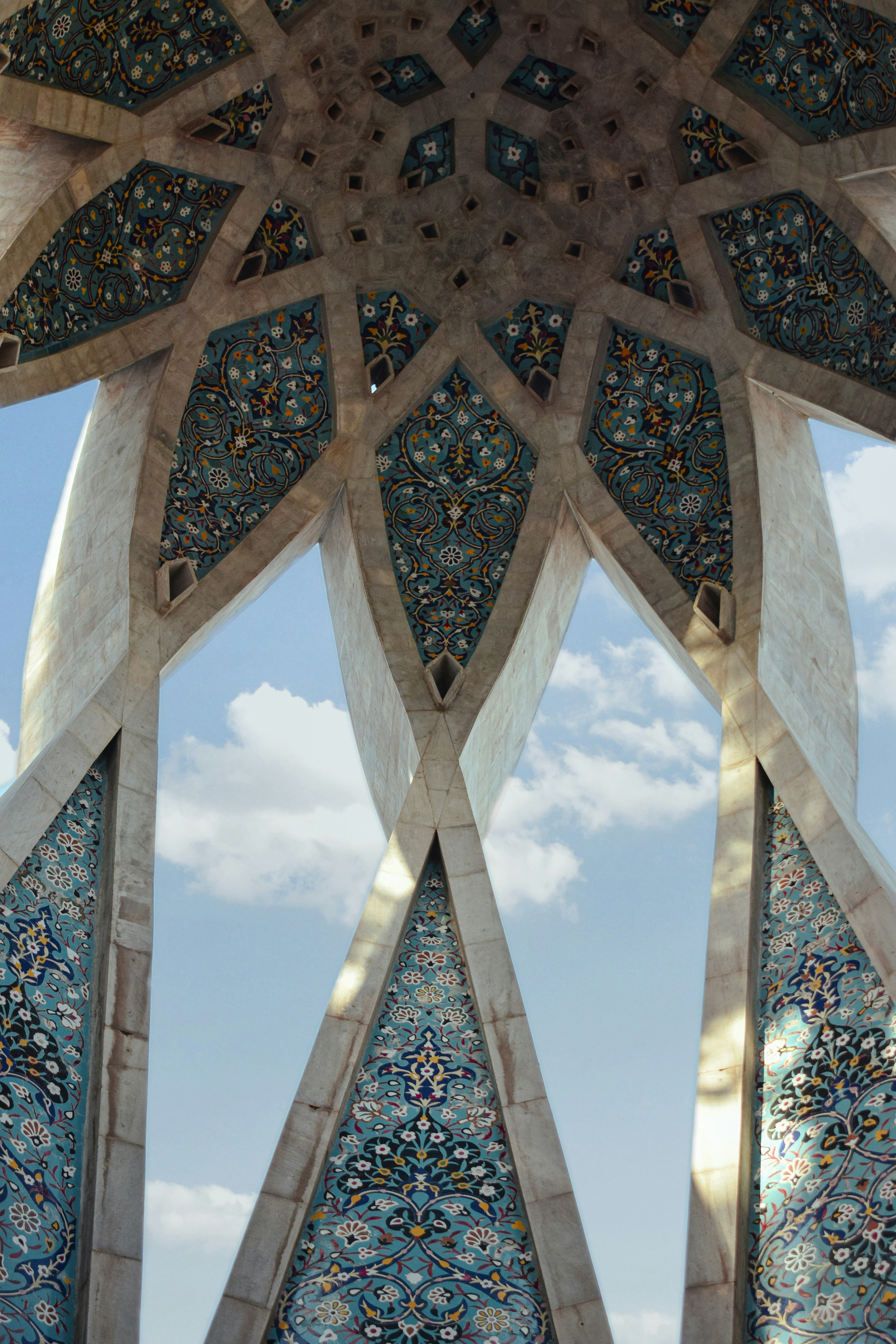 Under the Arch: A Geometric Skyway of Tile and Light