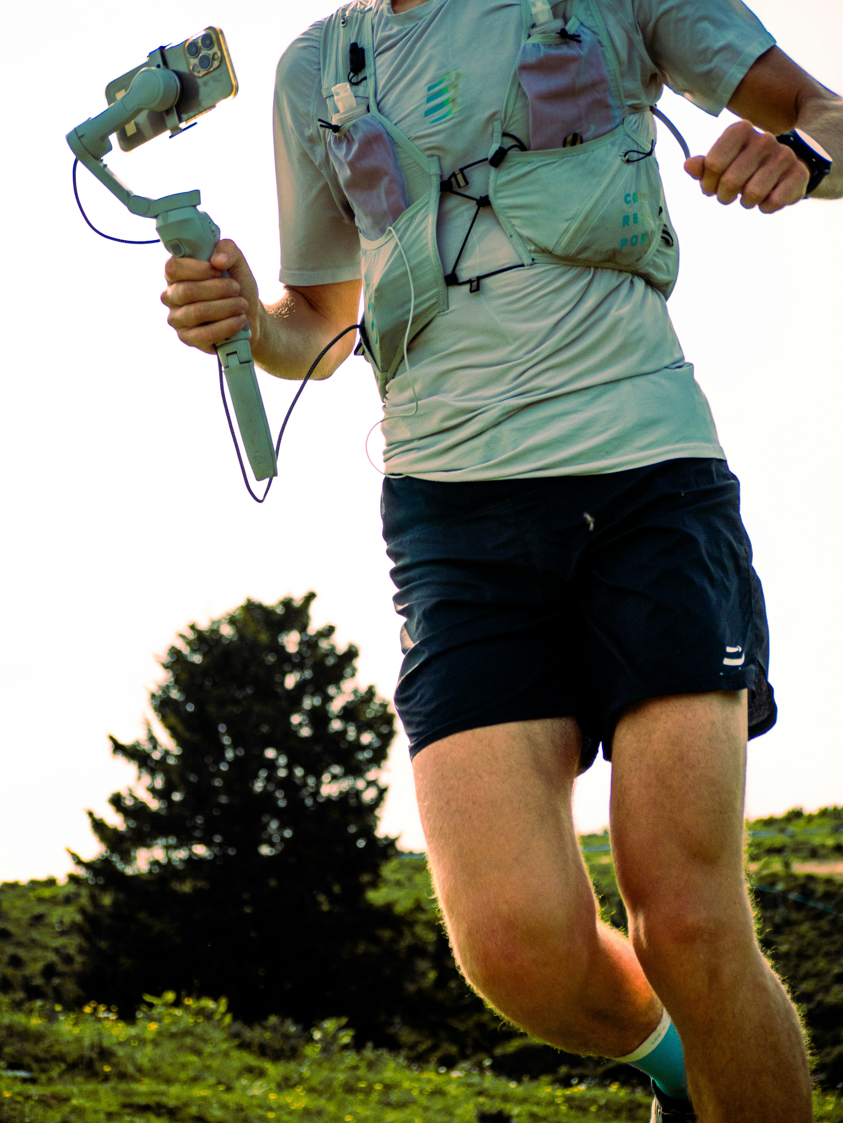Trail Dash: Runner in Gear with Action Cam