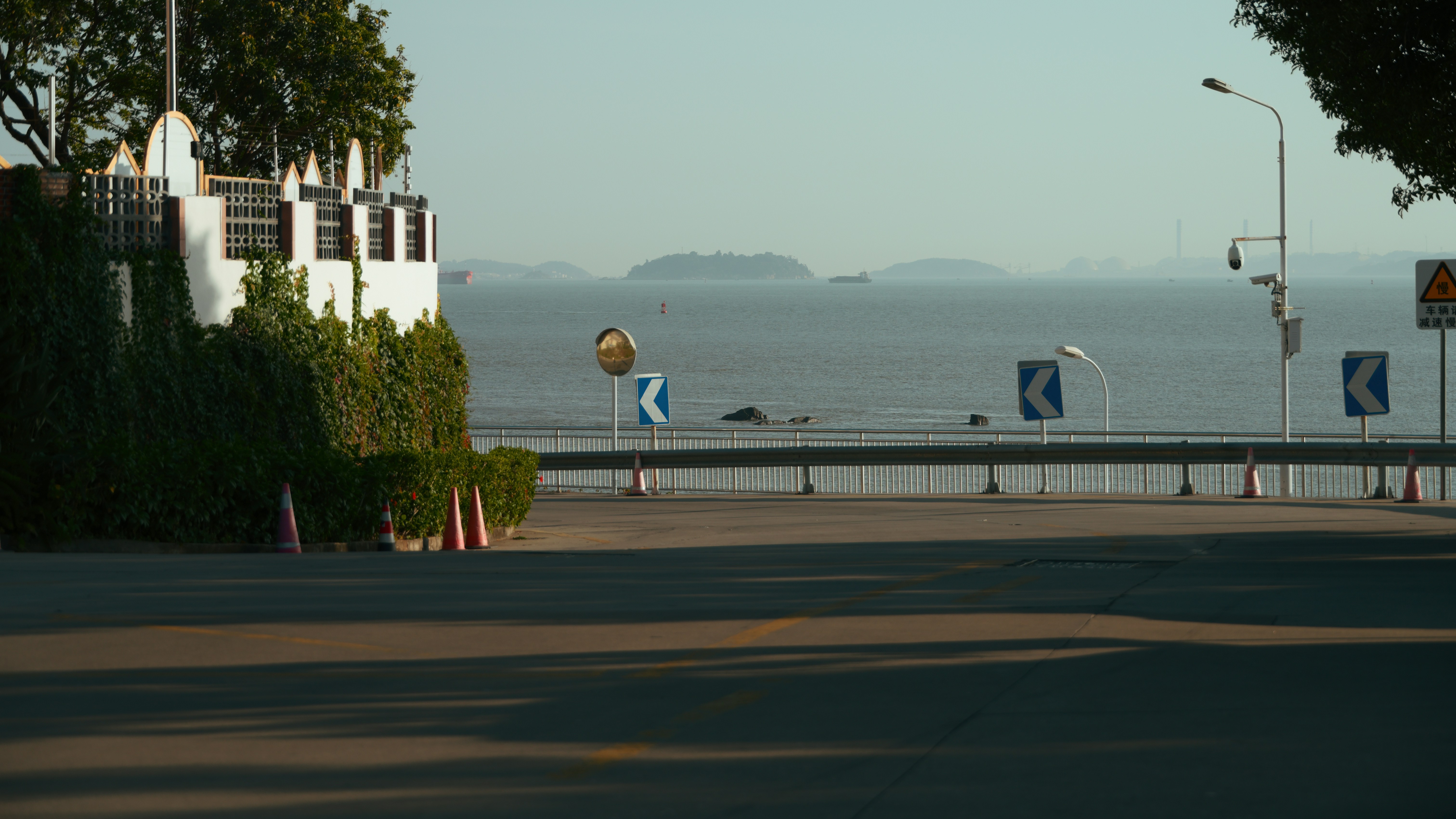 Coastal Boulevard Leading to the Quiet Sea