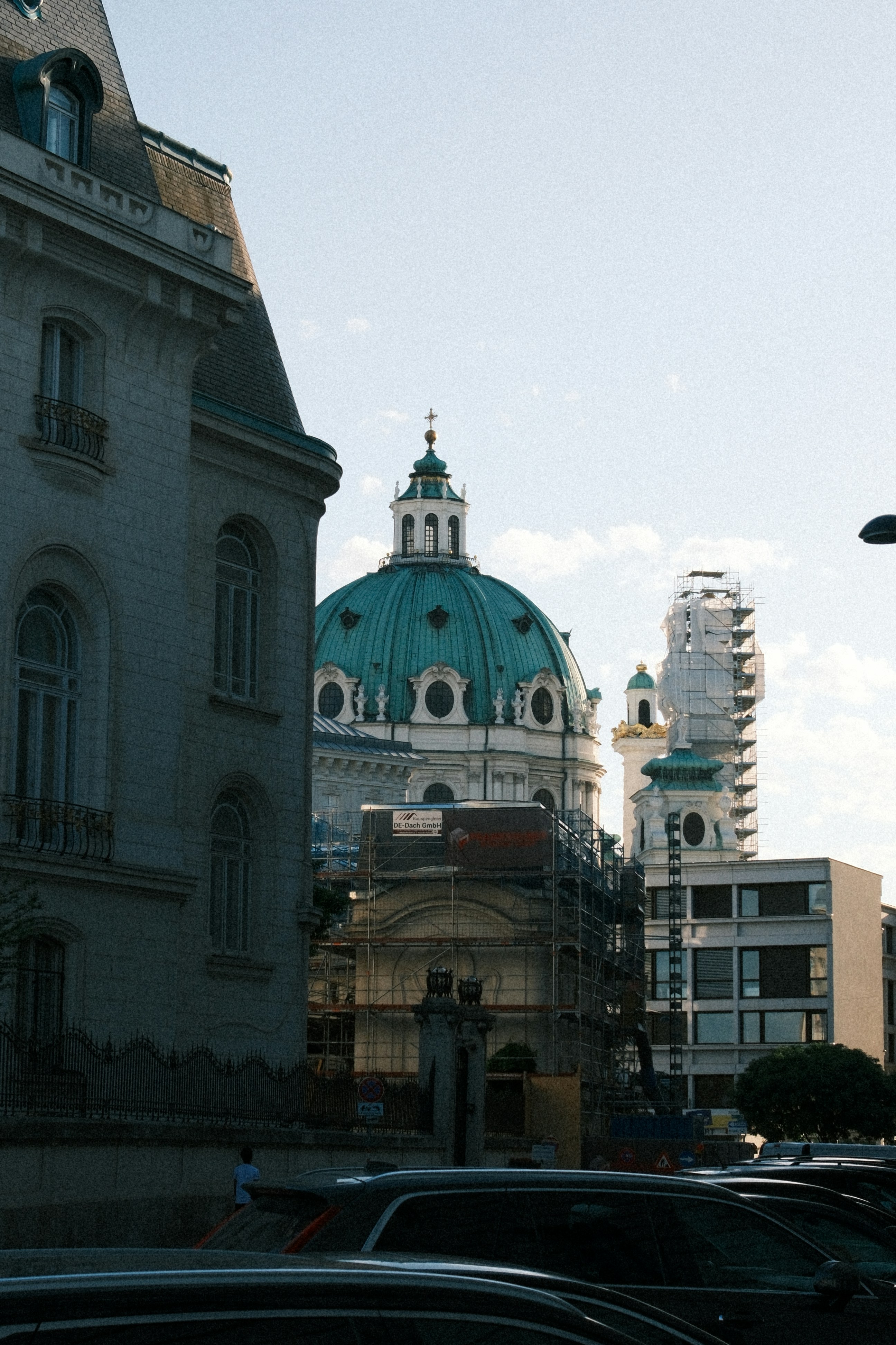Urban Cathedral Under Construction