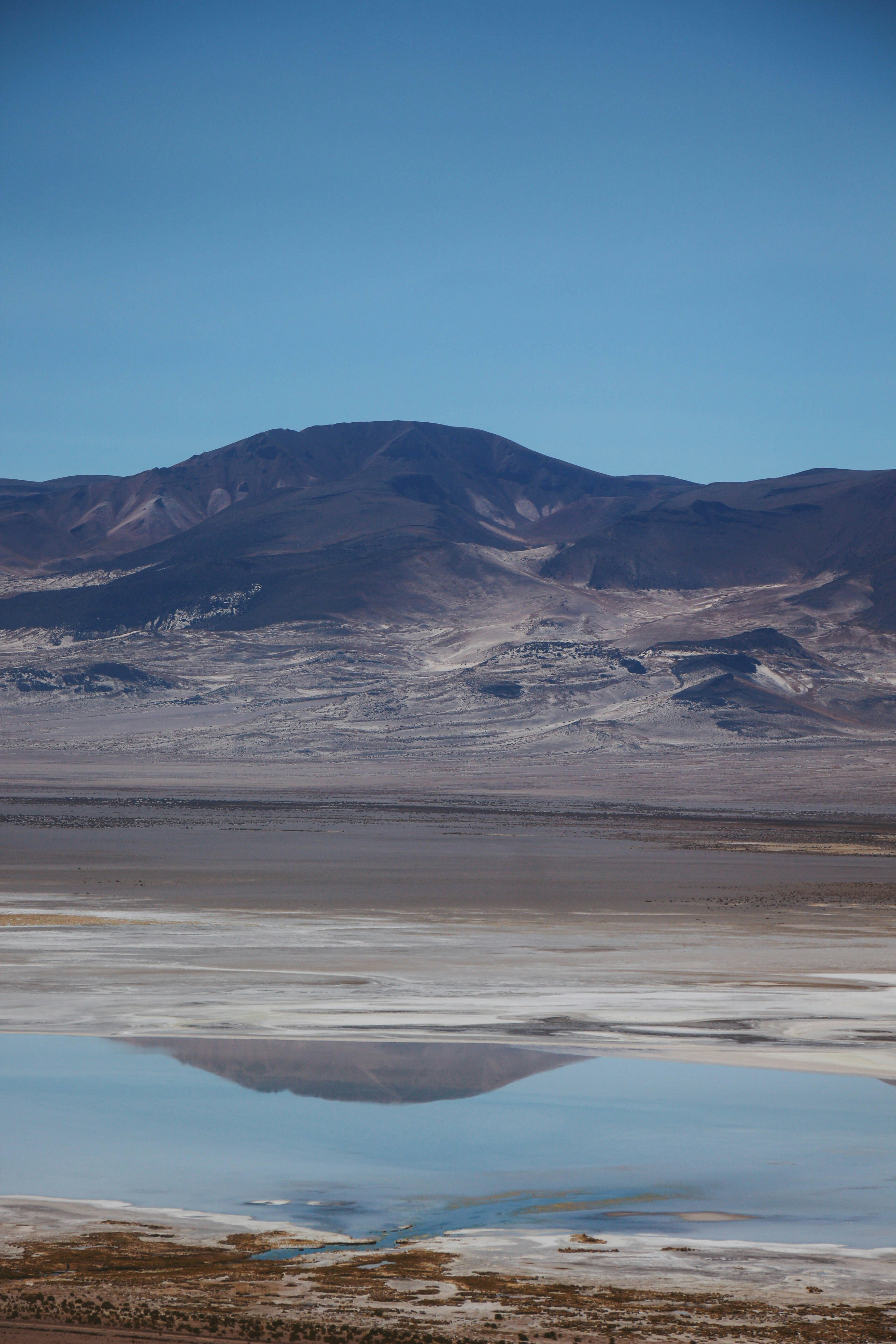 Mirror Ridge: Desert Peaks Reflected in Still Waters