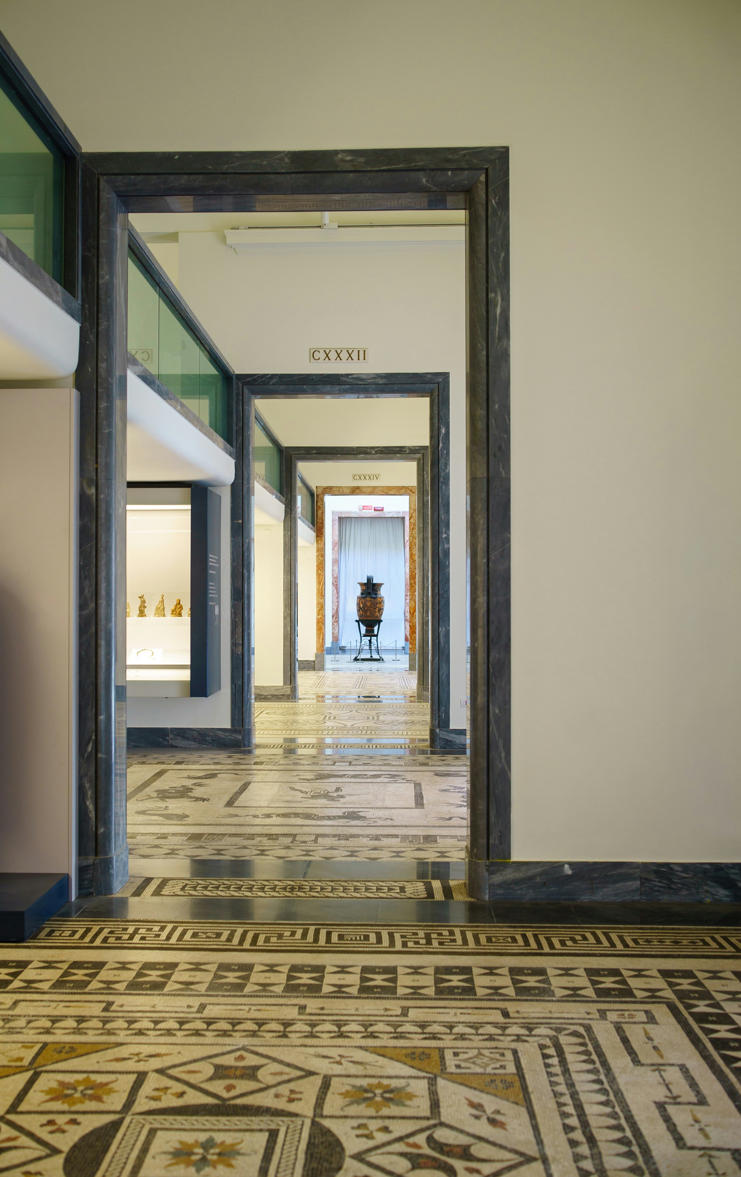 Architectural Echoes: A Corridor of Receding Frames