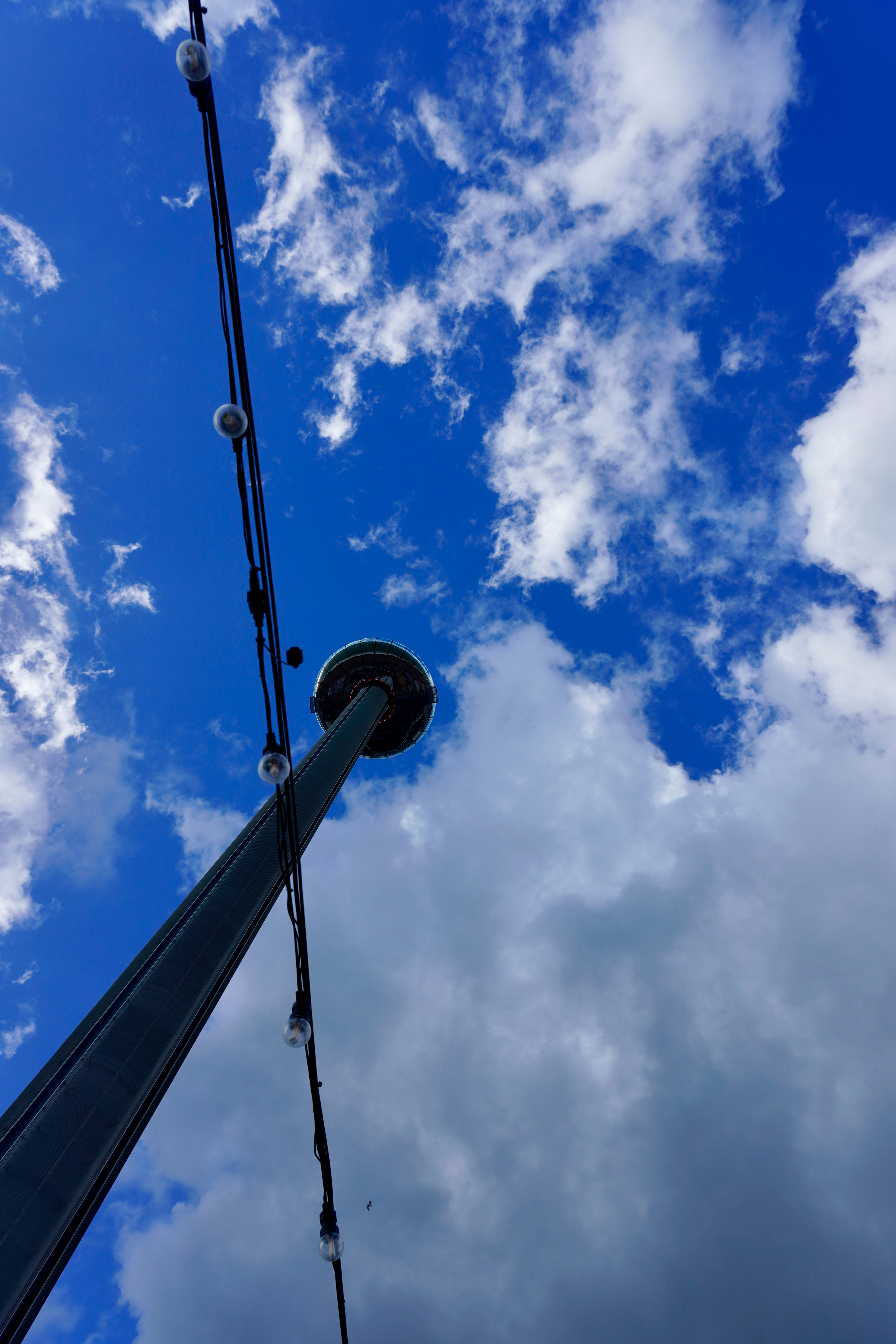 Blue Sky Lattice: A Tower Reaching for the Clouds