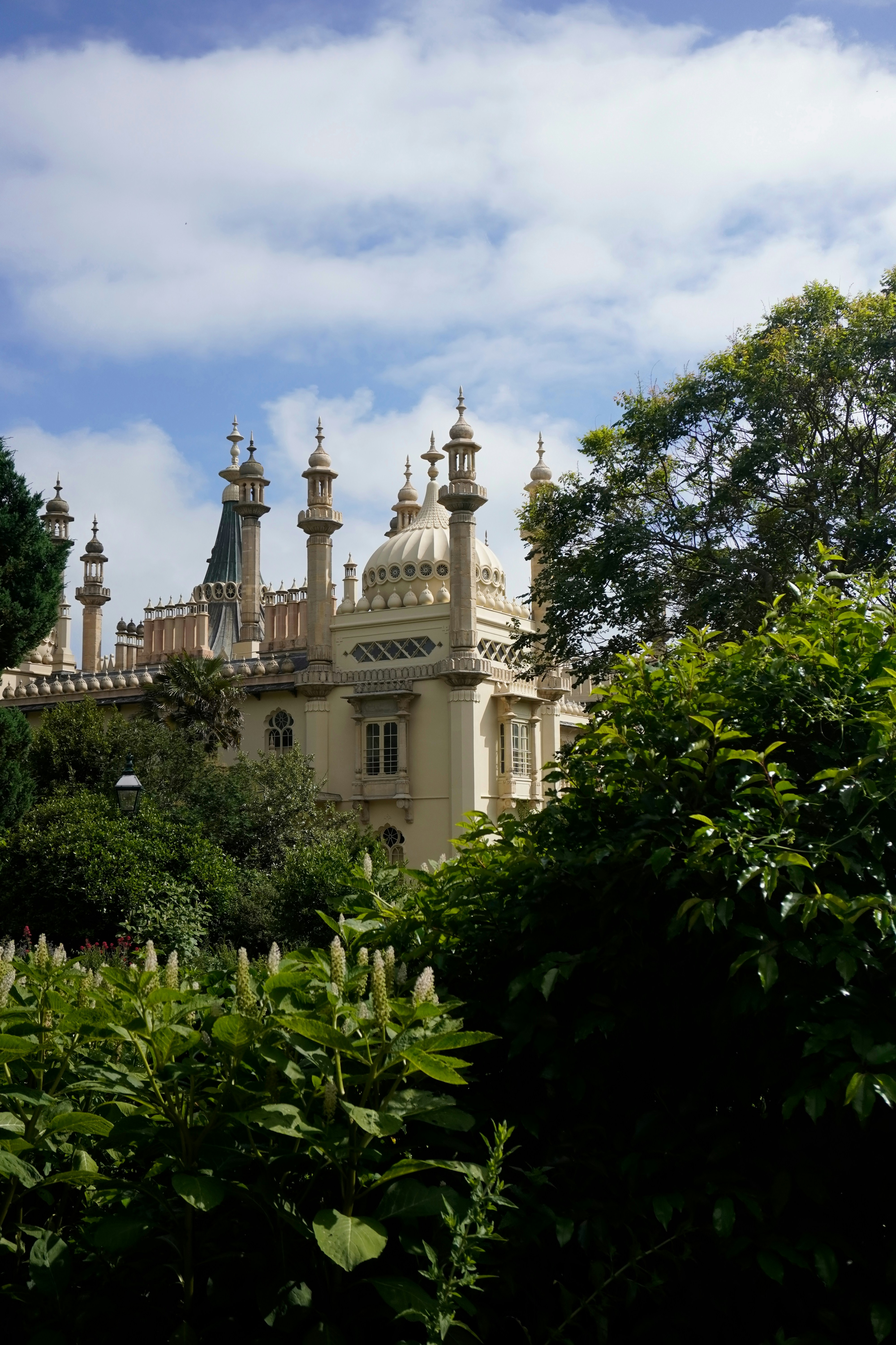 Ivory Domes Rising from Green Veil
