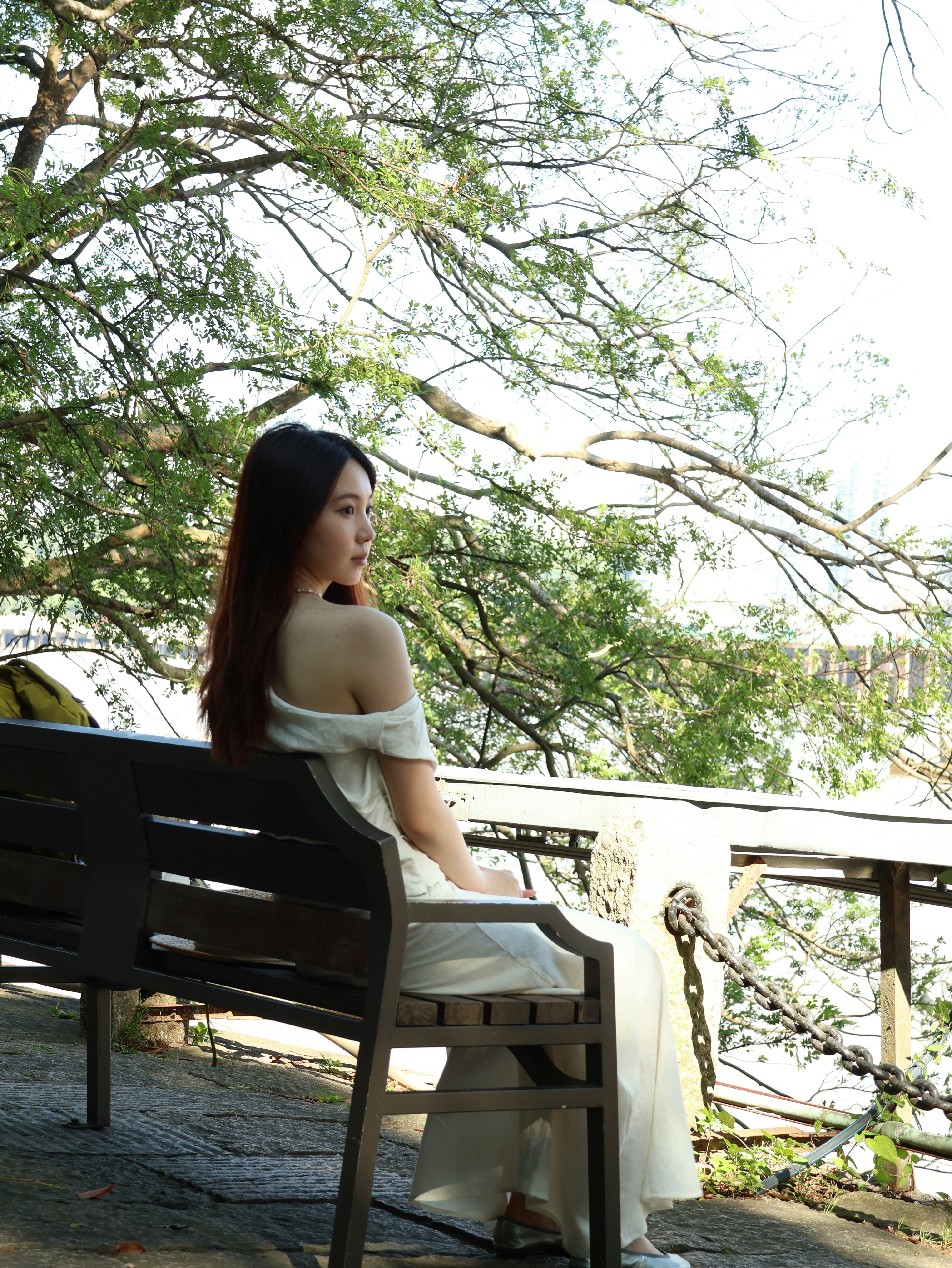 A Quiet Moment on the Park Bench