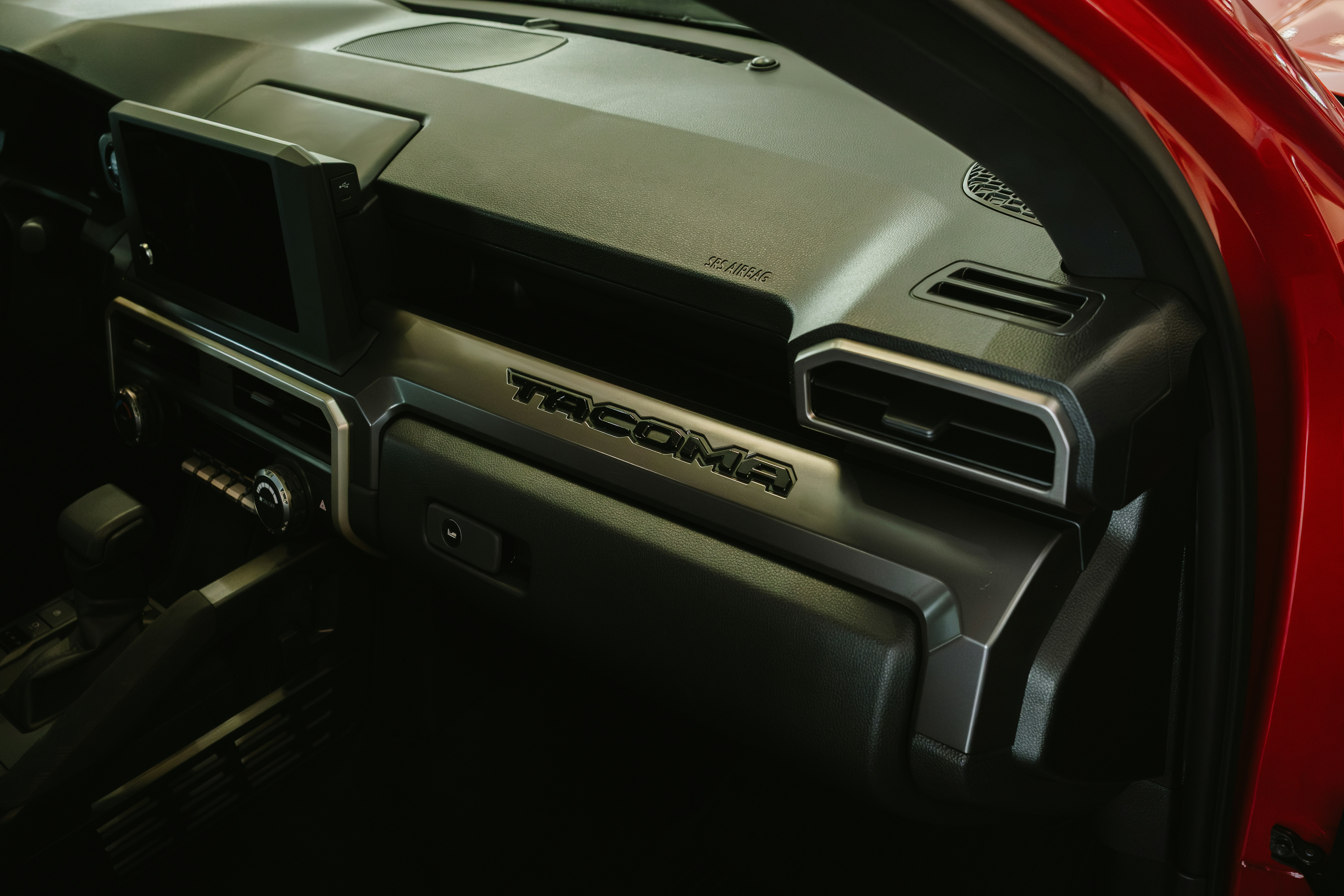 Toyota Tacoma's Modern Dashboard: Centered on Tech and Turbos