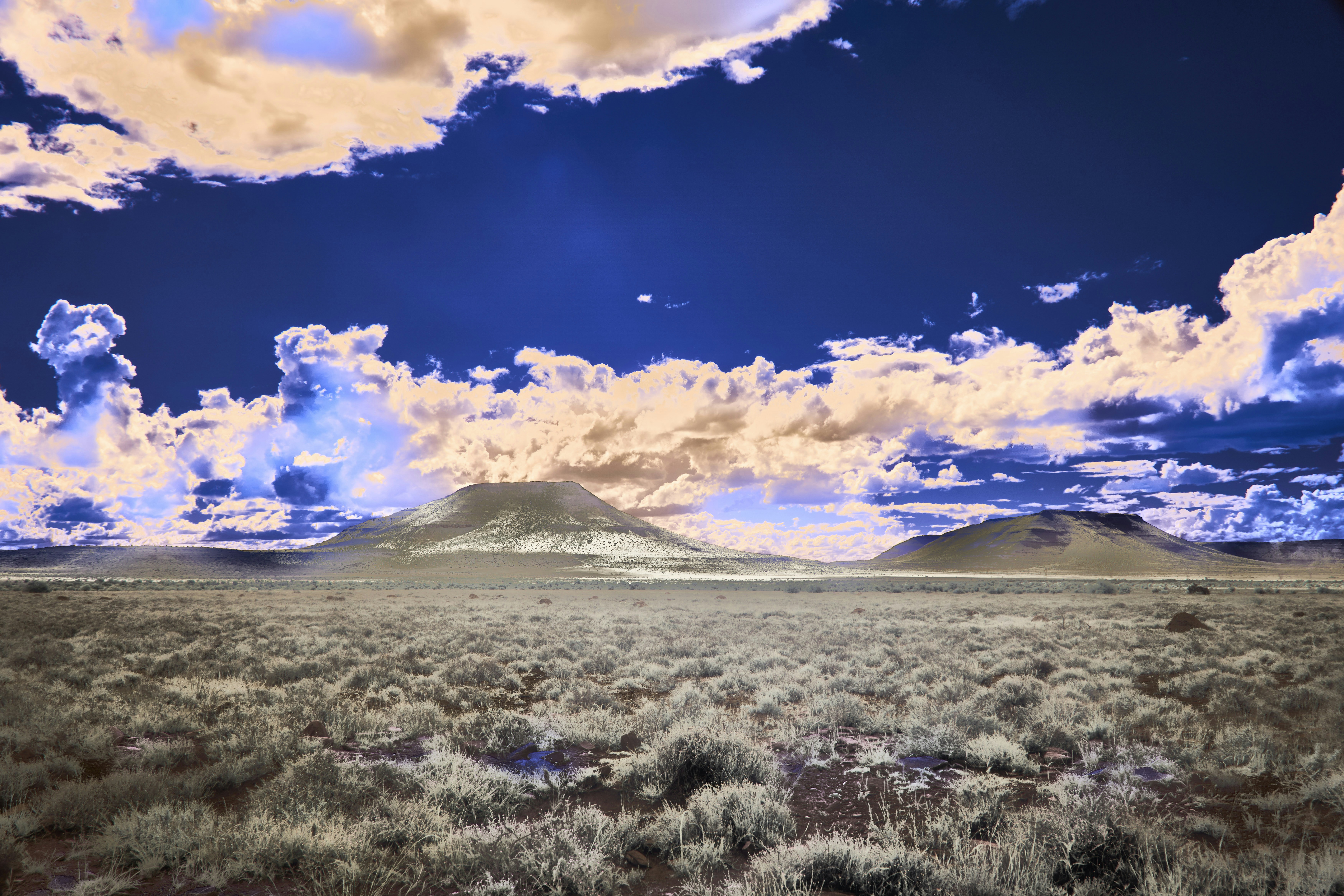 Desert Vents Under a Velvet Sky