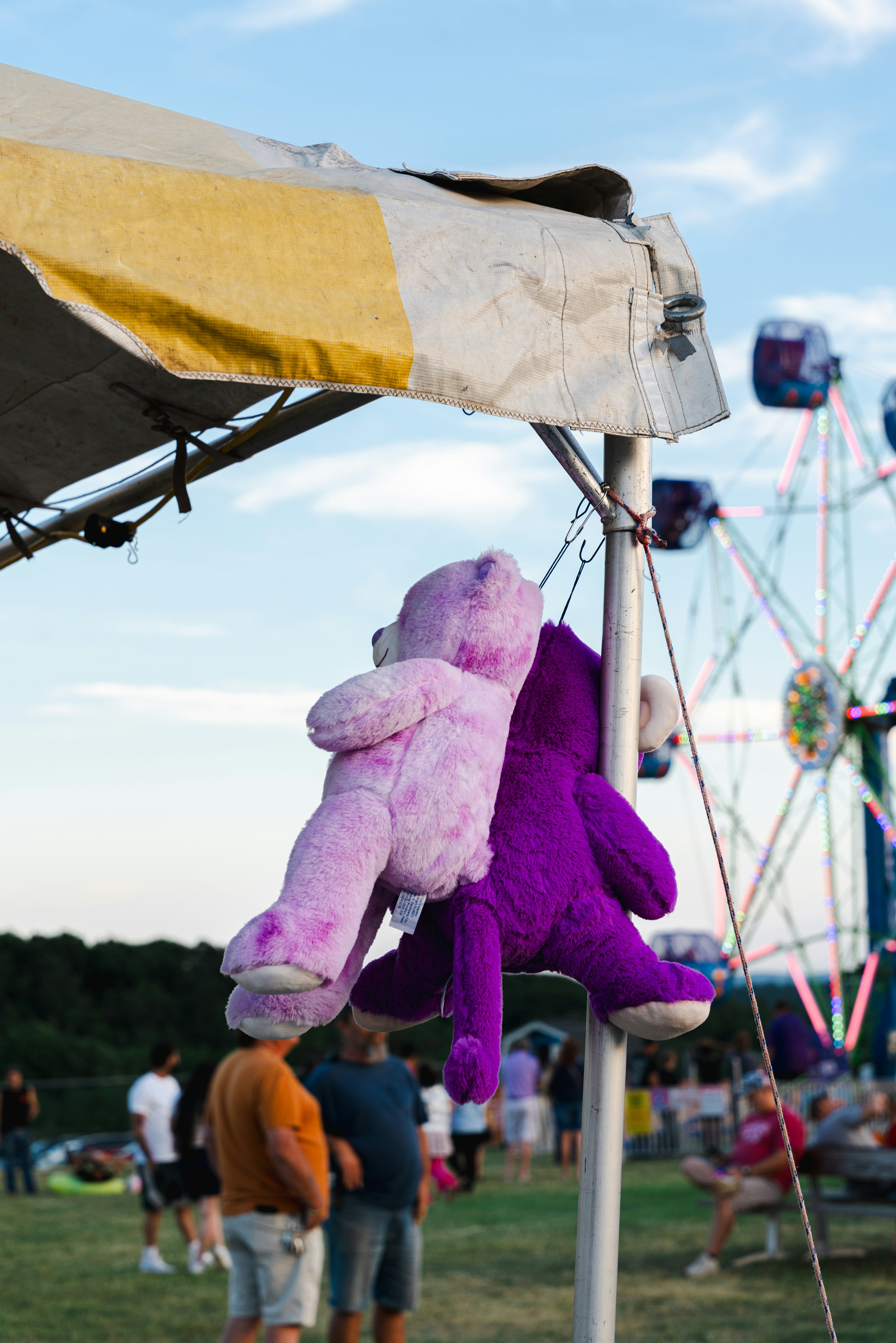 Hanging Plush at the Carnival Edge