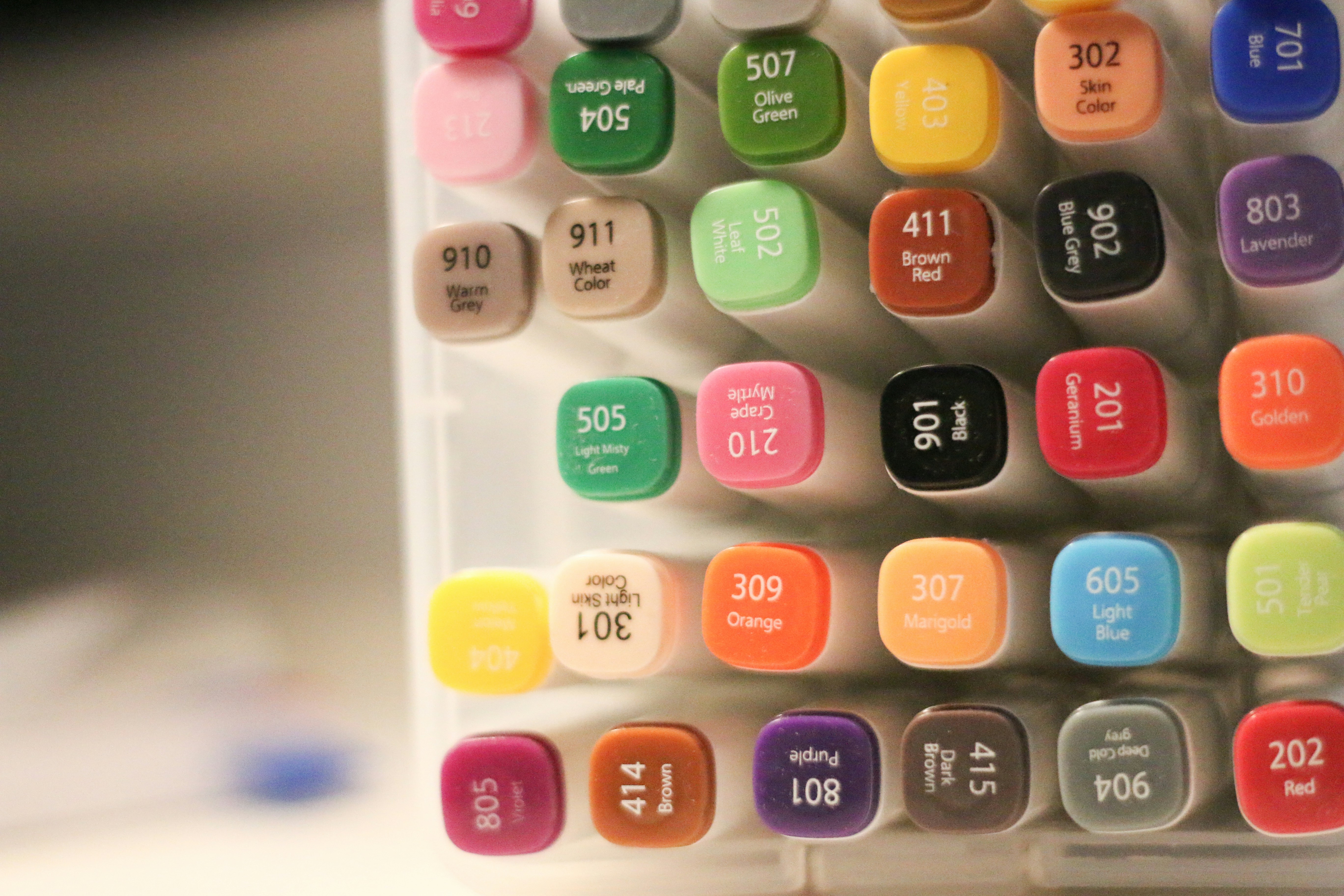 Chromatic Array: A Portrait of Colorful Chalk Pastels in a Box