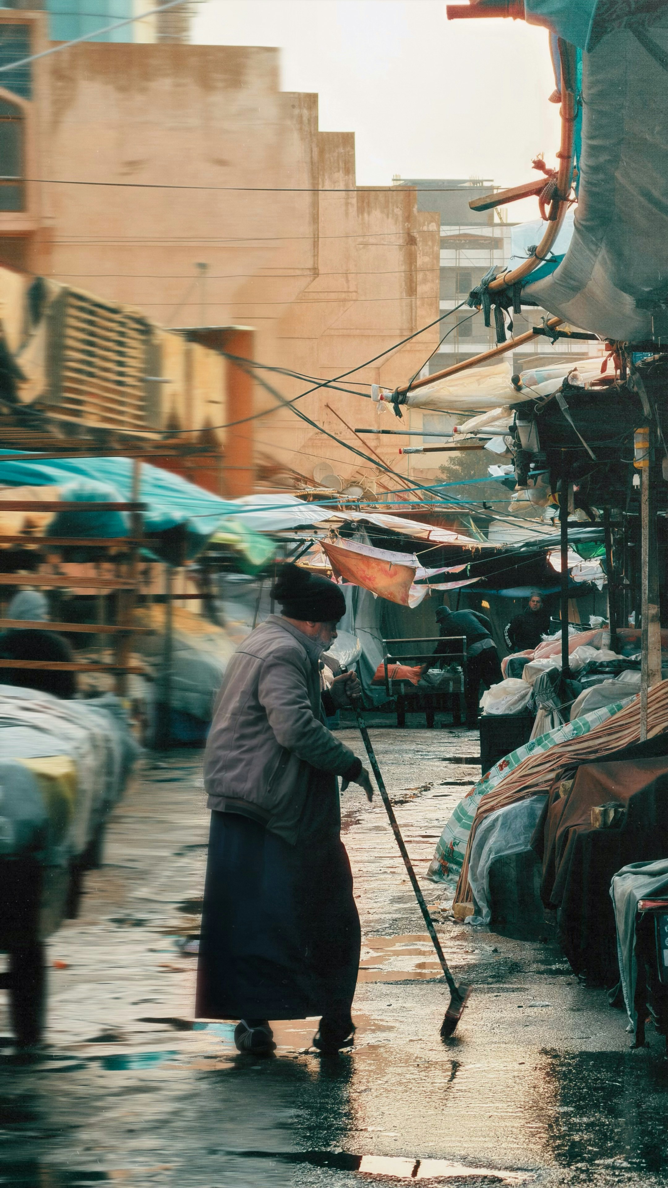 The Cartographer of Rain-Slicked Alleys