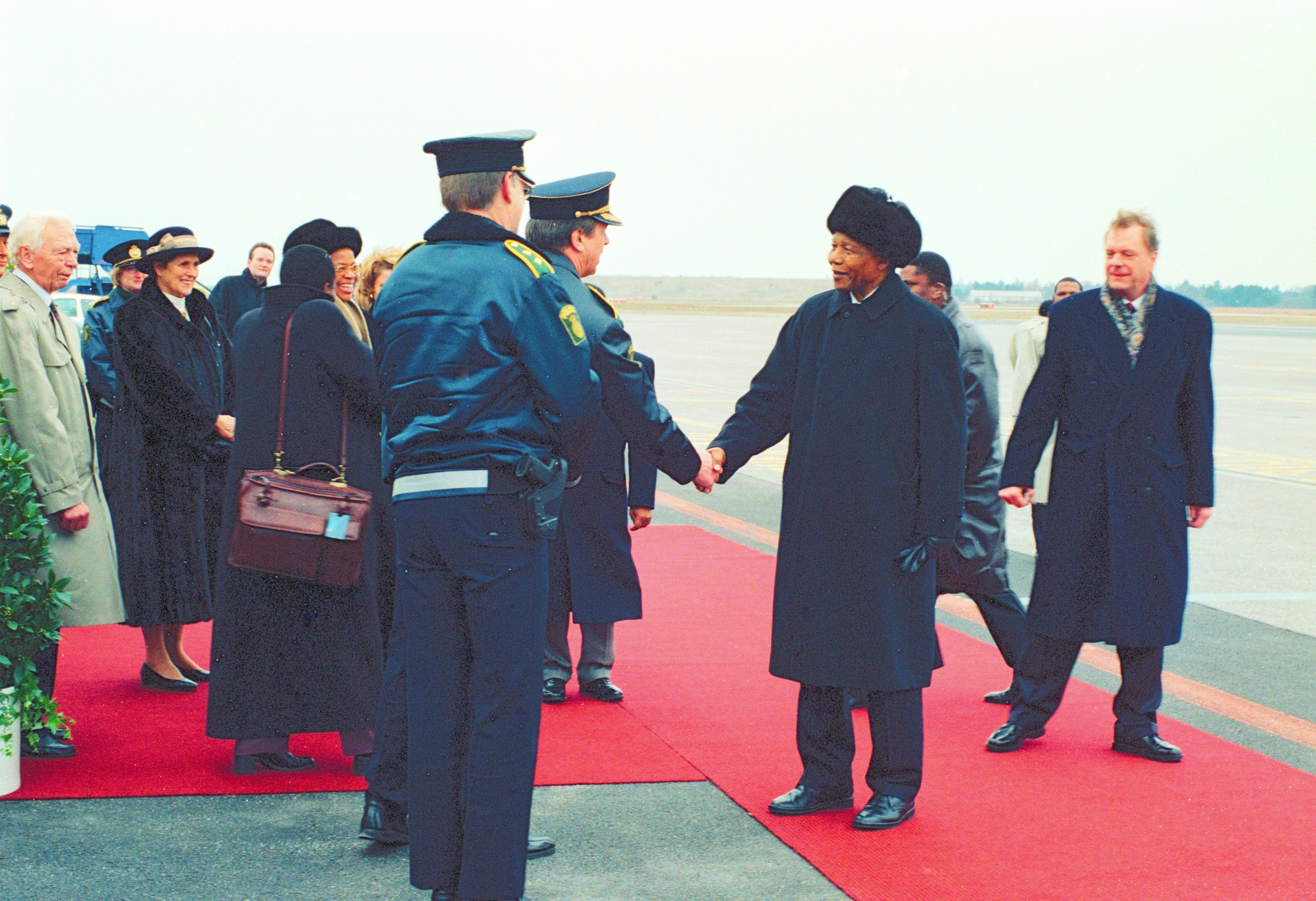 Handshake on the Red Carpet: A Corridor of Diplomacy