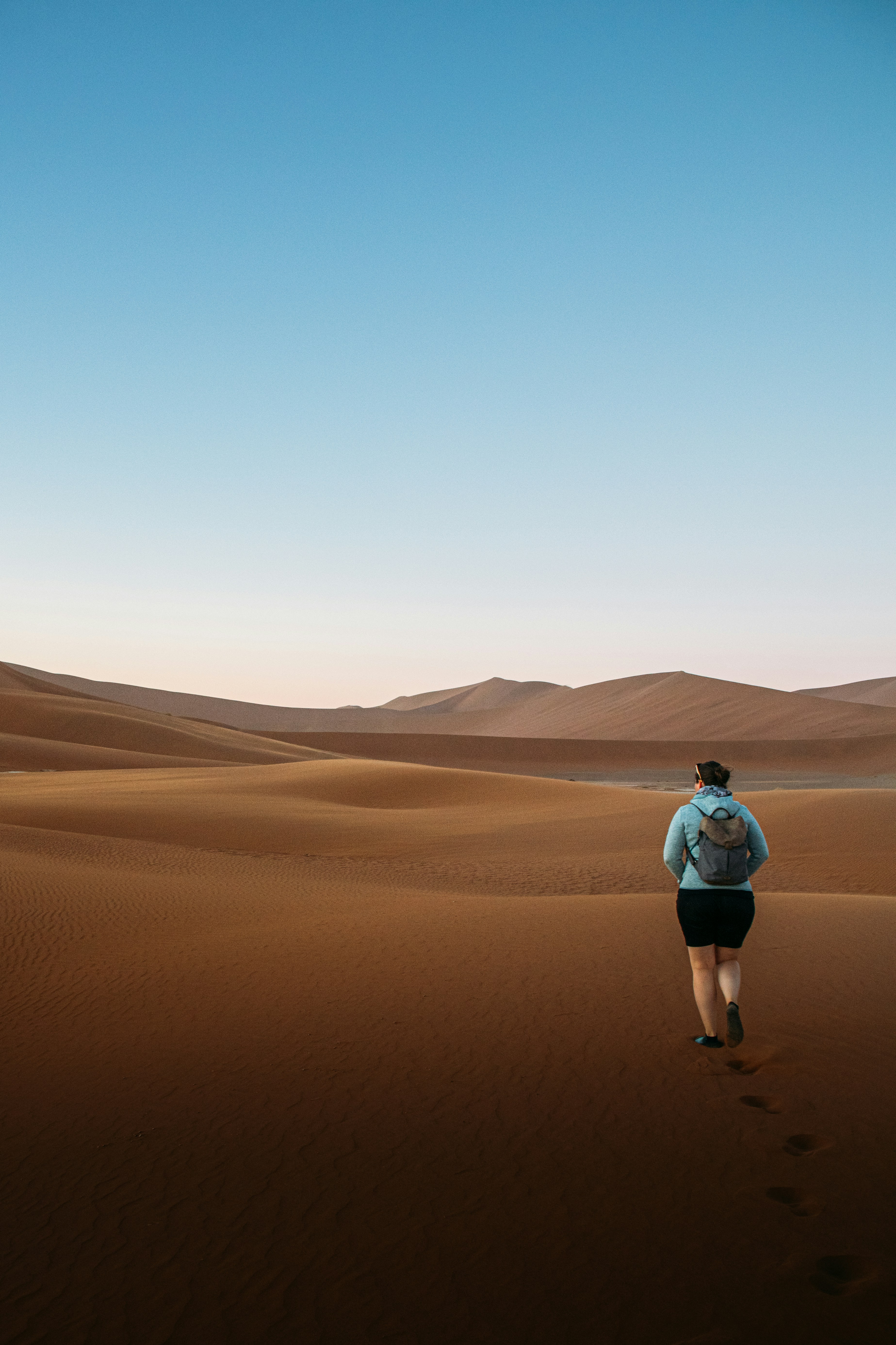 Footsteps into the Velvet Dune Horizon