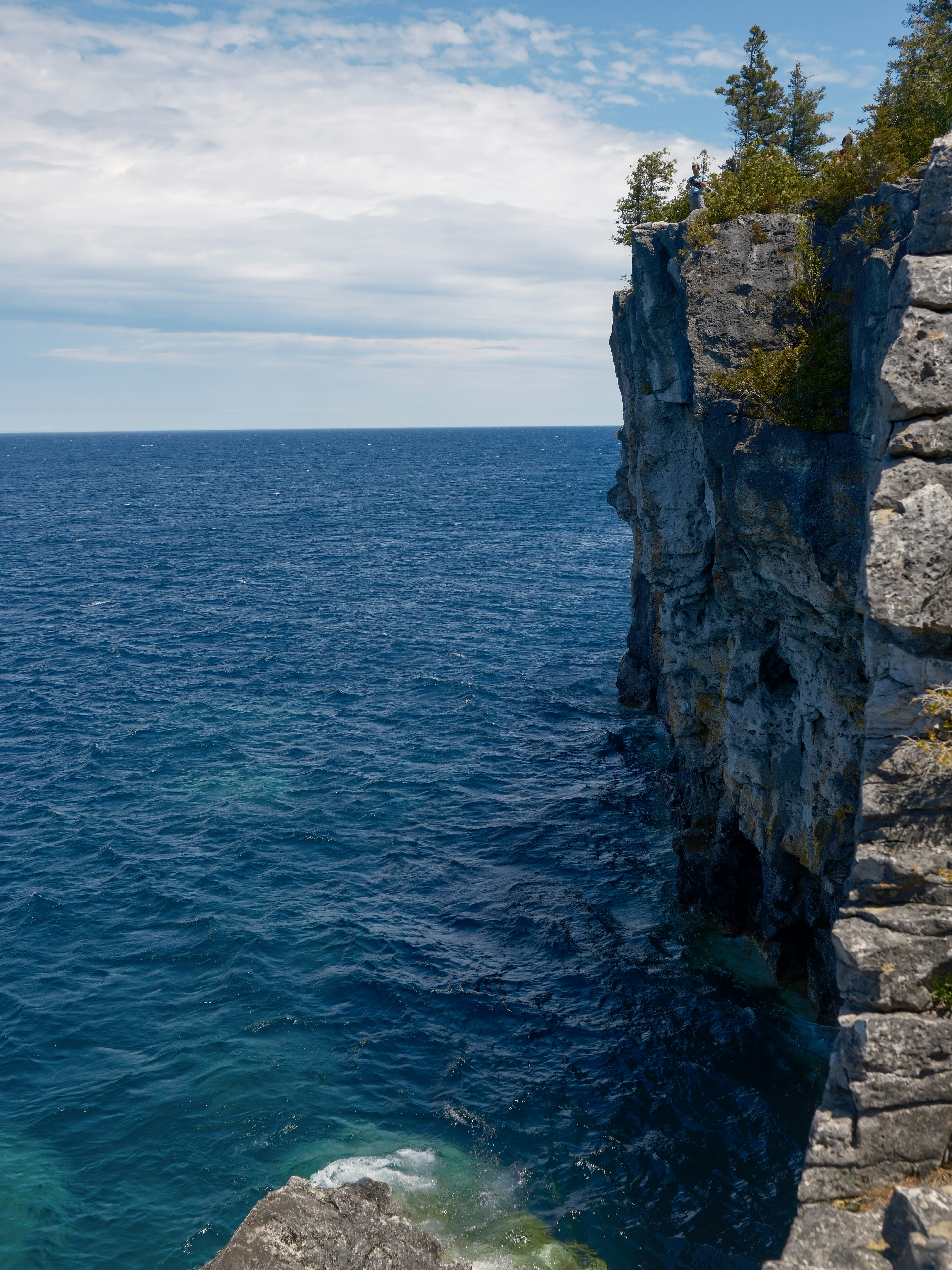 Edge of the World: Clifftop Overlook by the Azure Sea