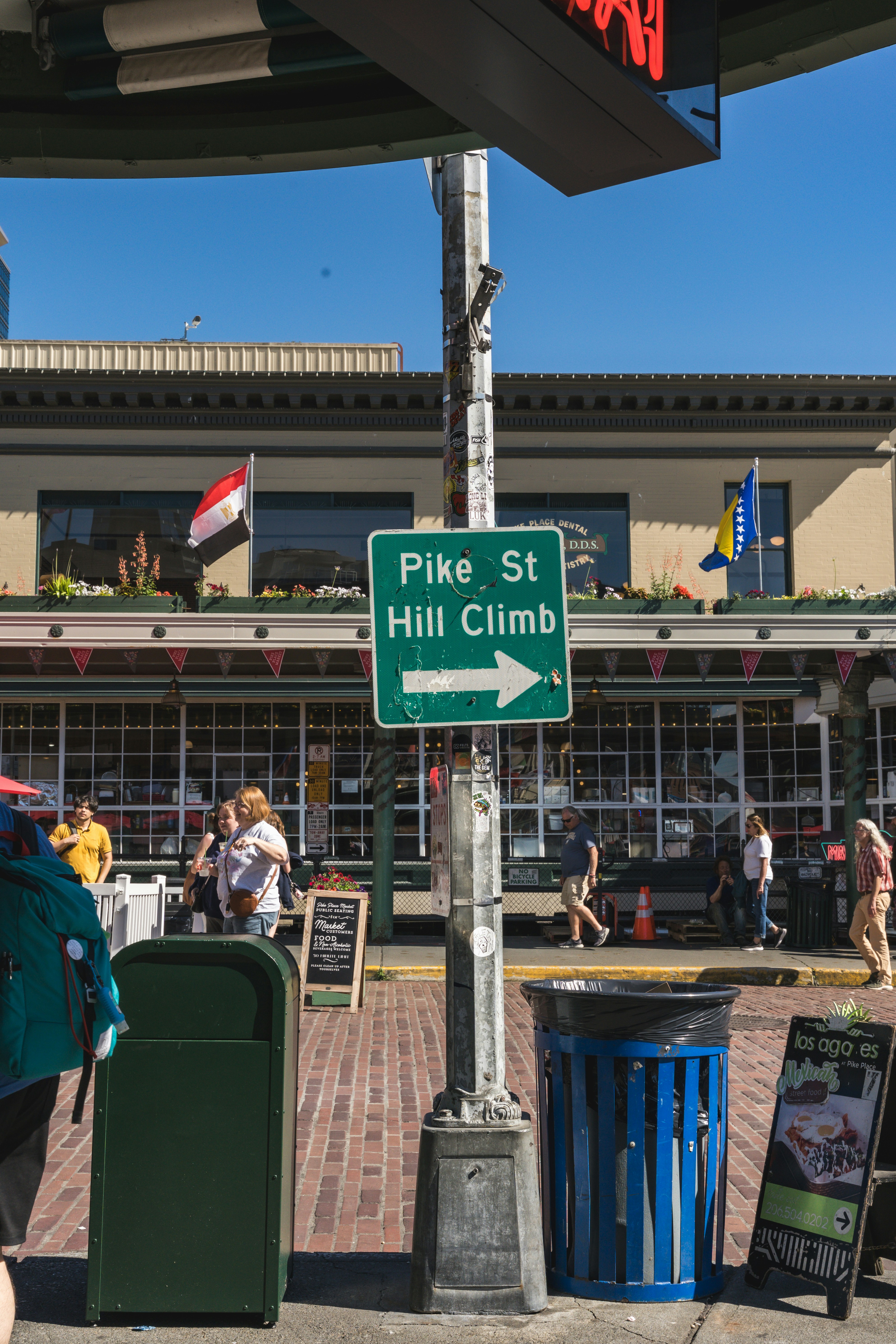Pike Street Signage and Urban Street Scene