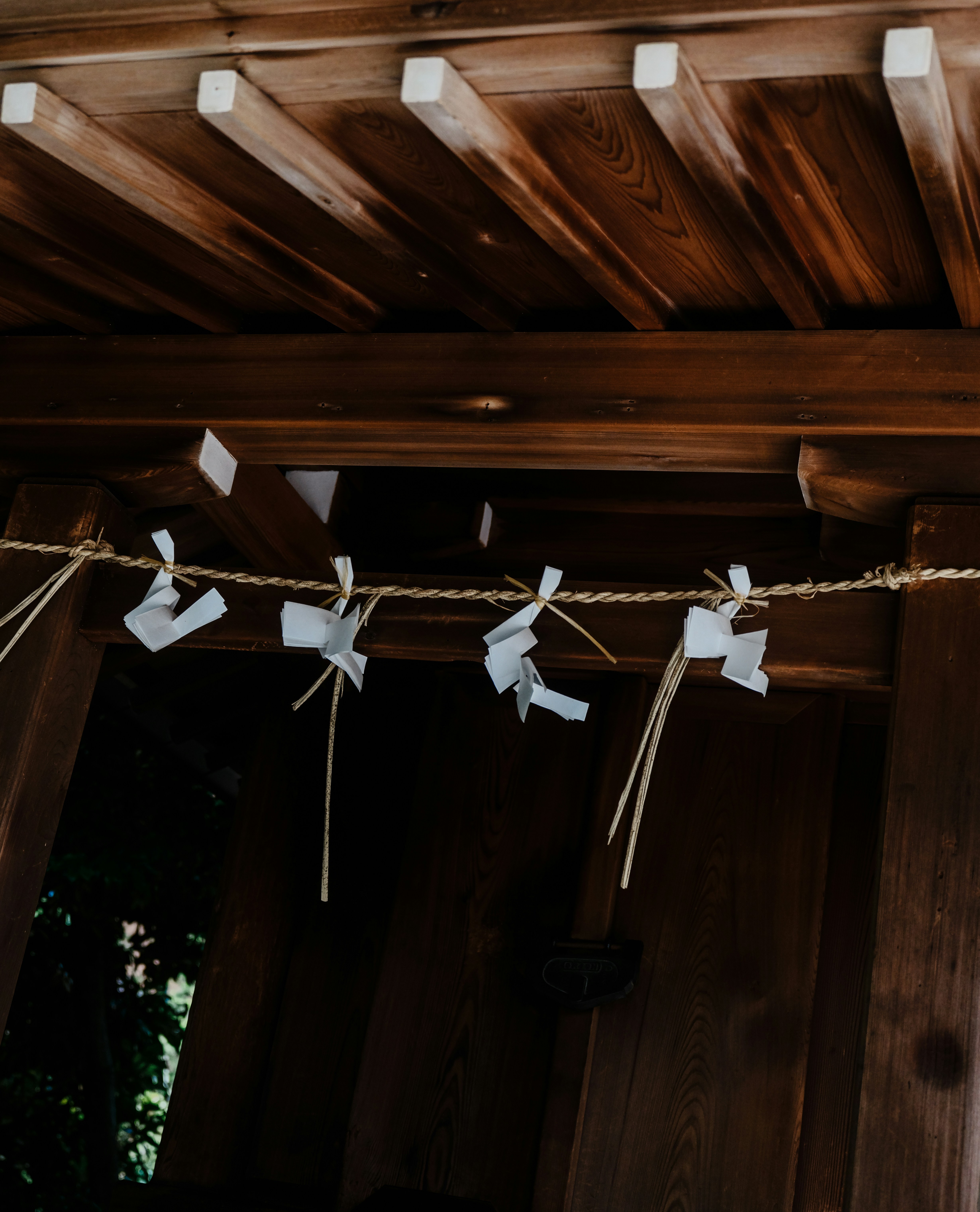 Sacred Rope and Wooden Beams