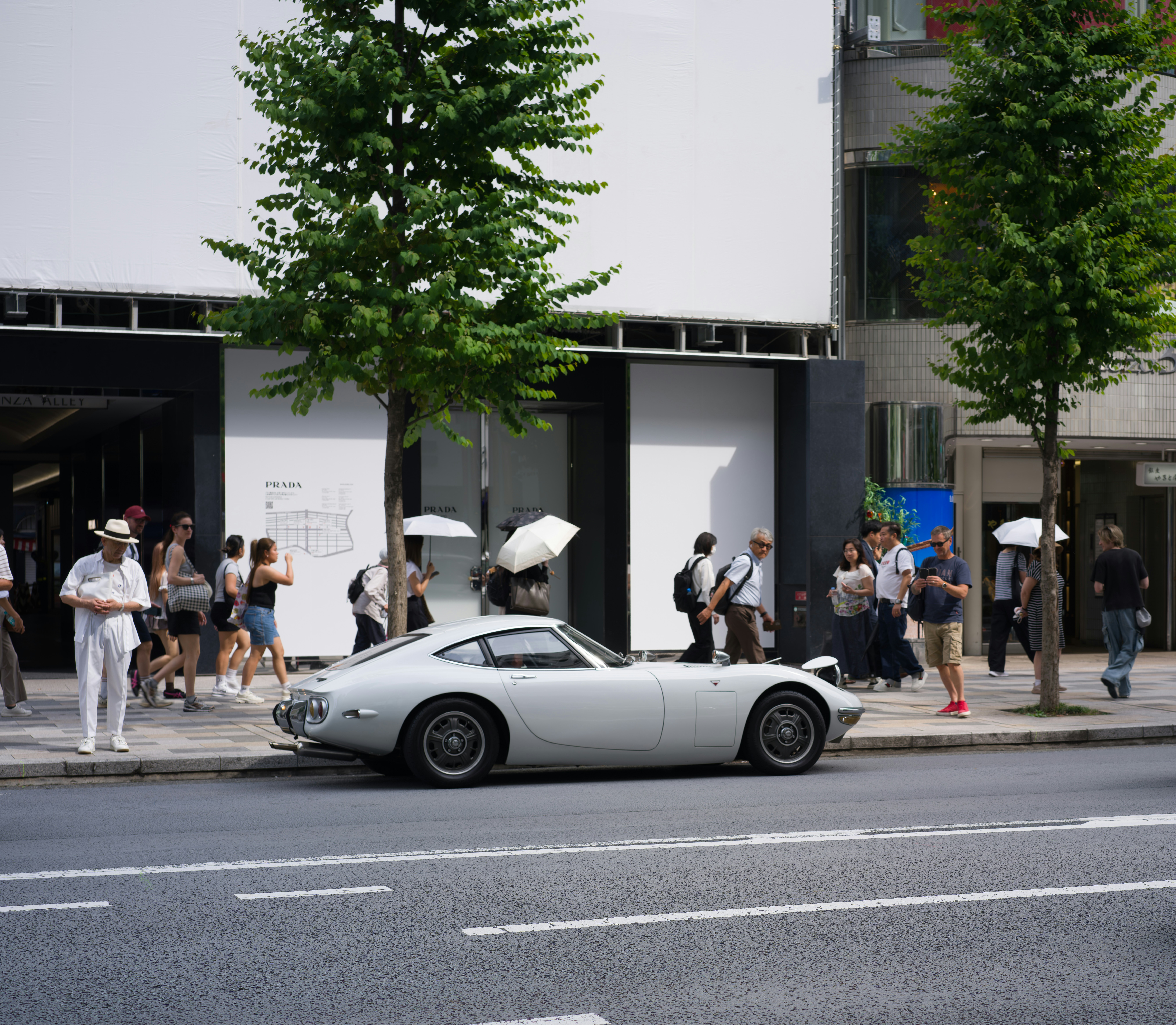 Silver Classic on the City Street