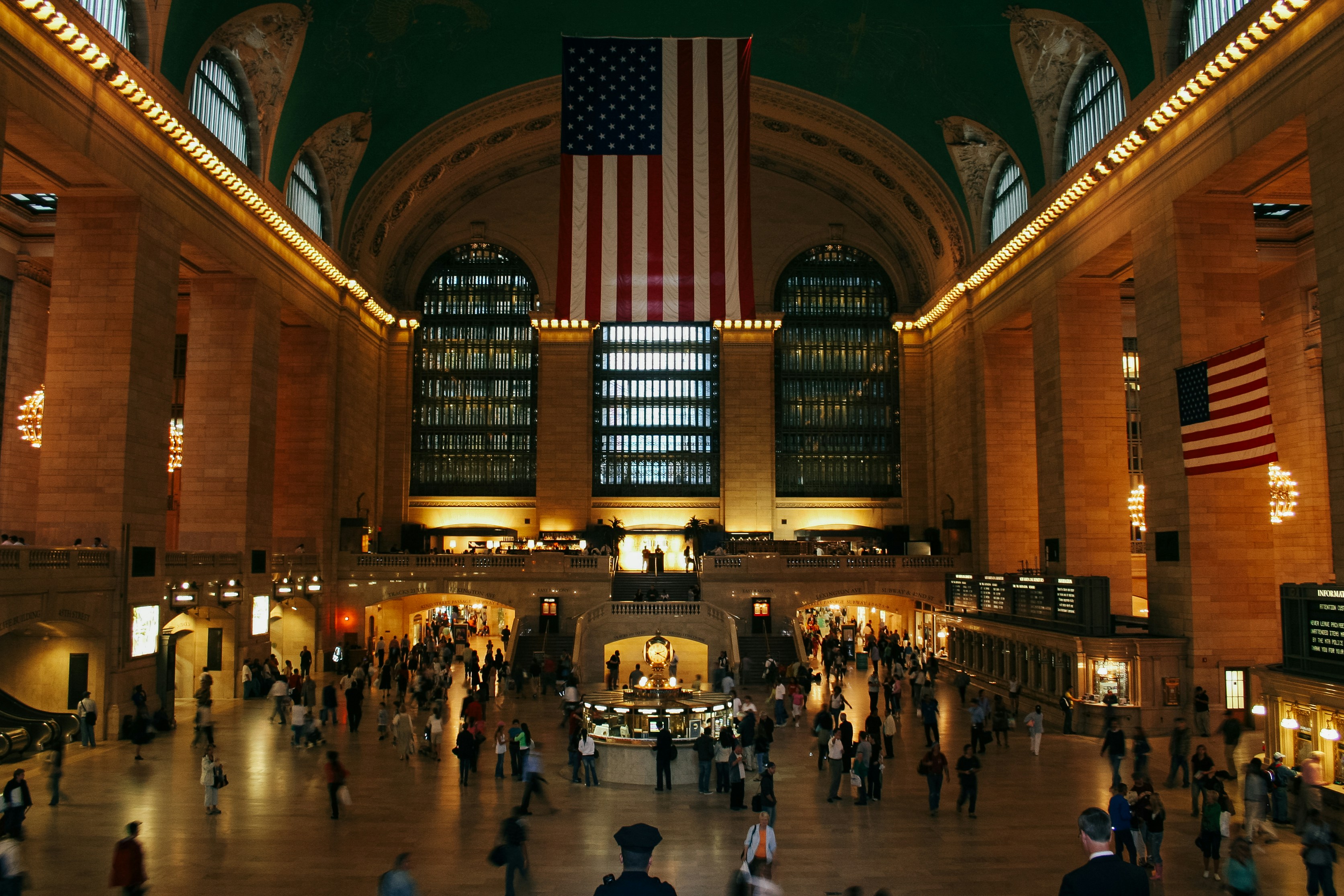 Golden Hours at Grand Central: Lanterns, Flags, and Echoes of Movement