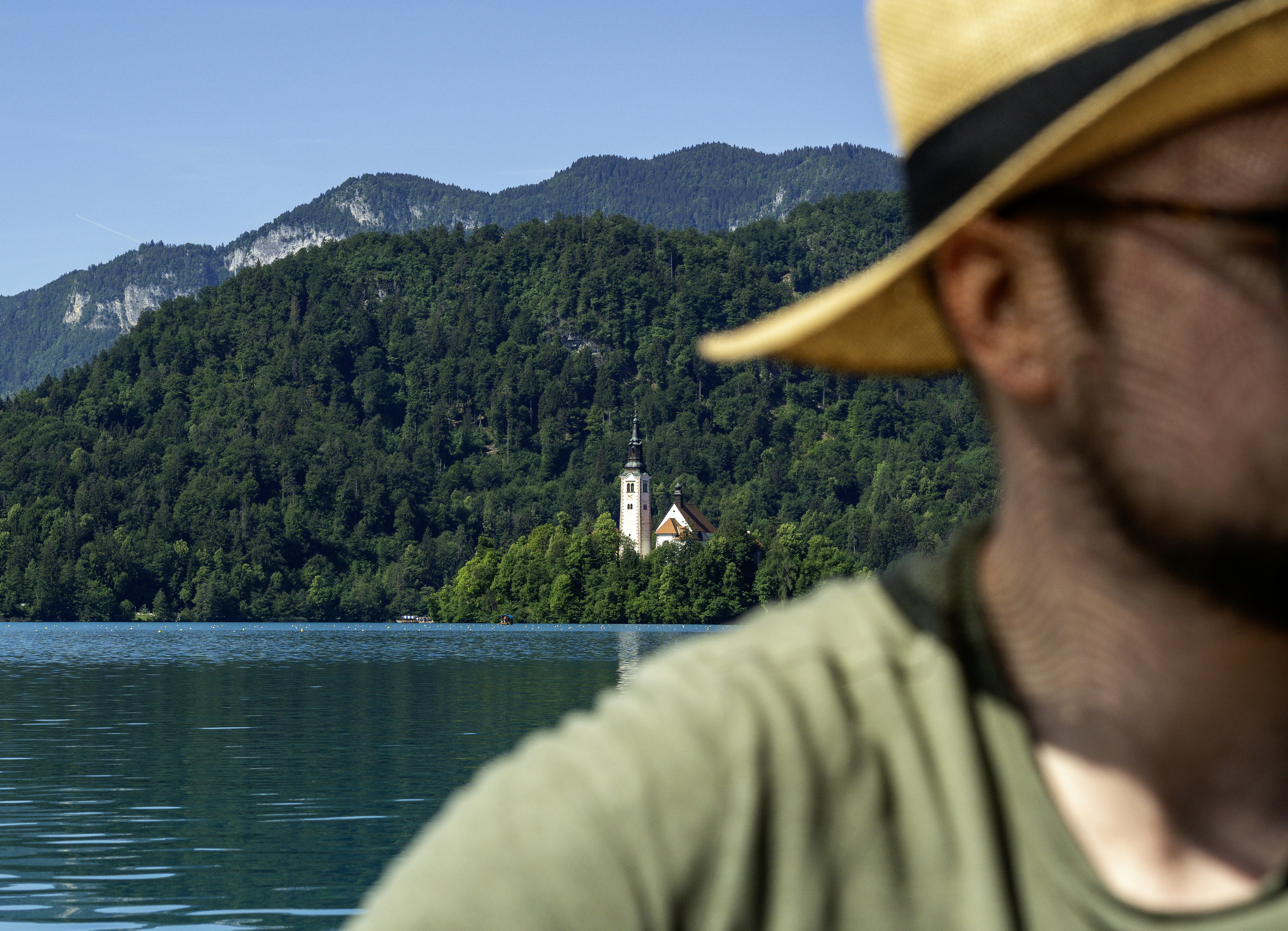 Hidden Chapel on the Lake: A Sliver of Landscape Framed by the Portrait