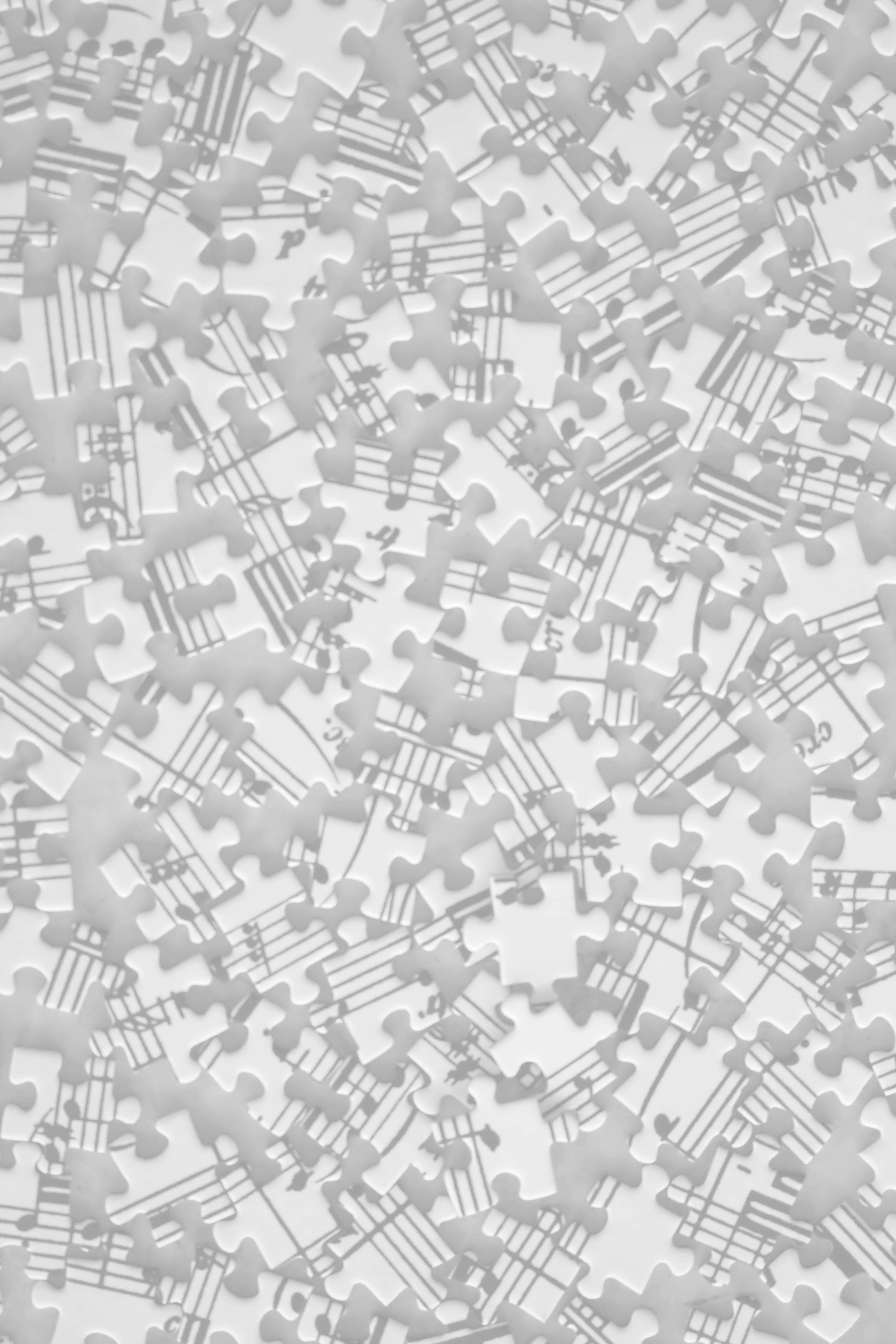 Puzzle Field: A Quiet Mosaic of Interlocking Shapes
