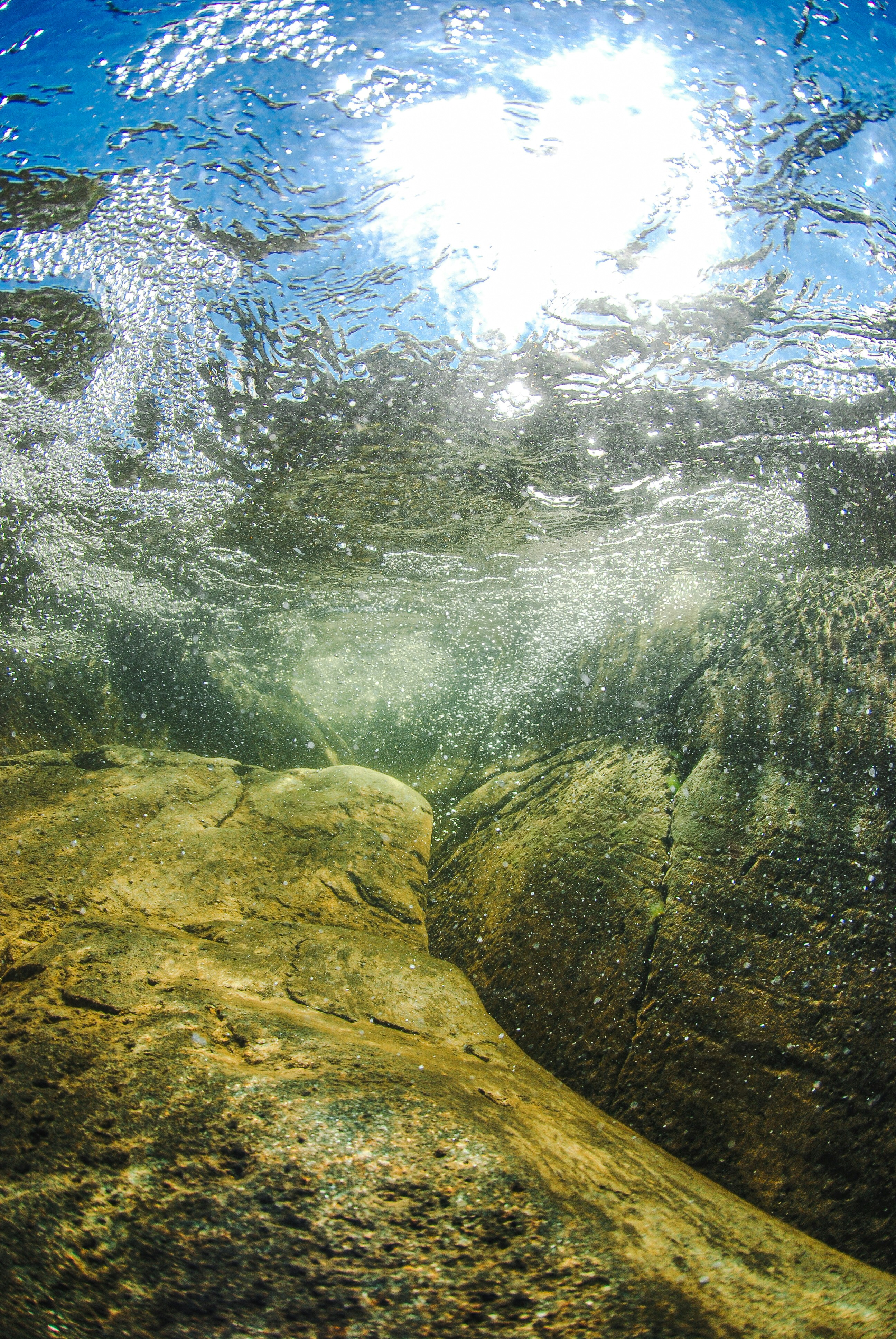 Underwater