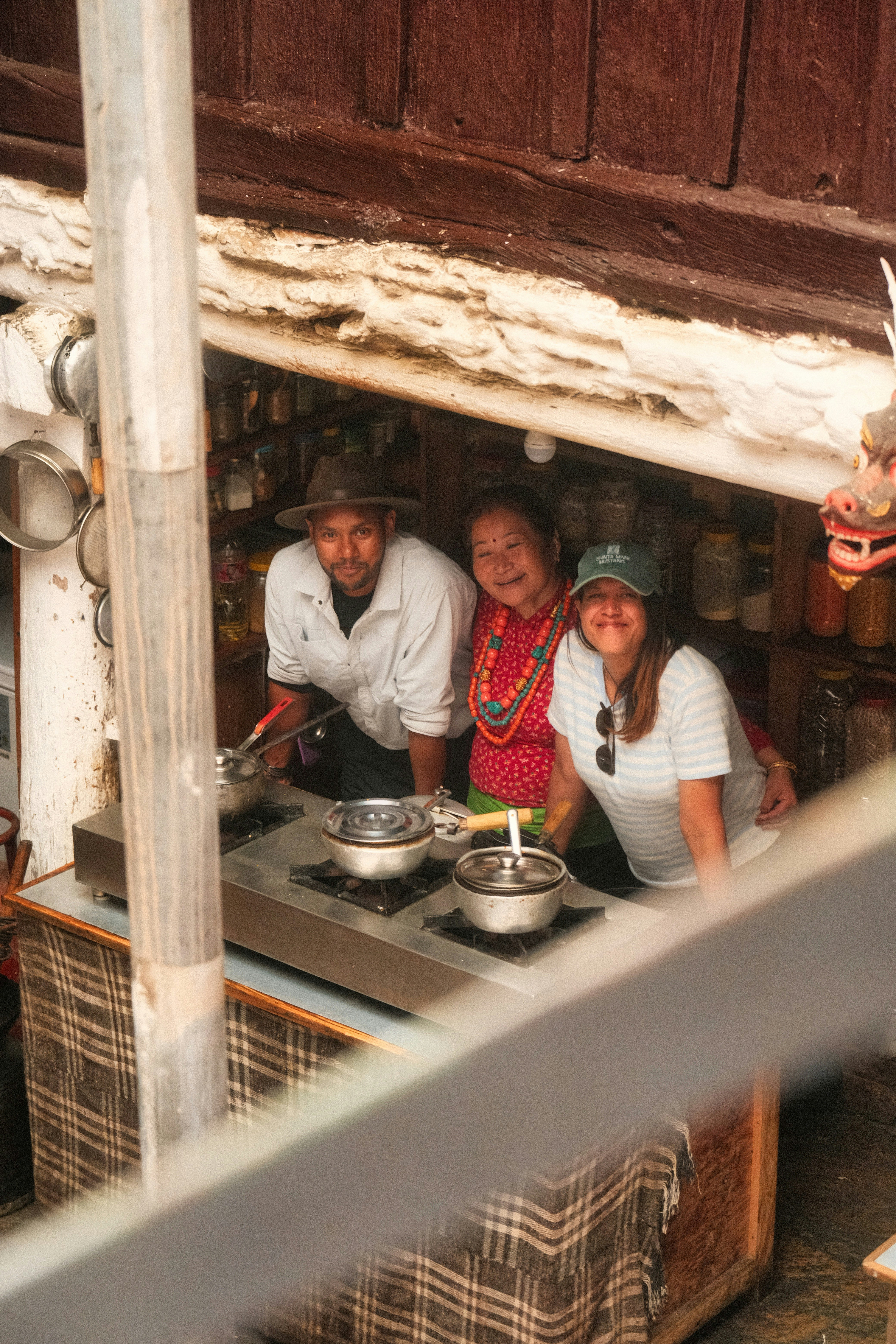 Culinary Crew in a Cozy Market Kitchen