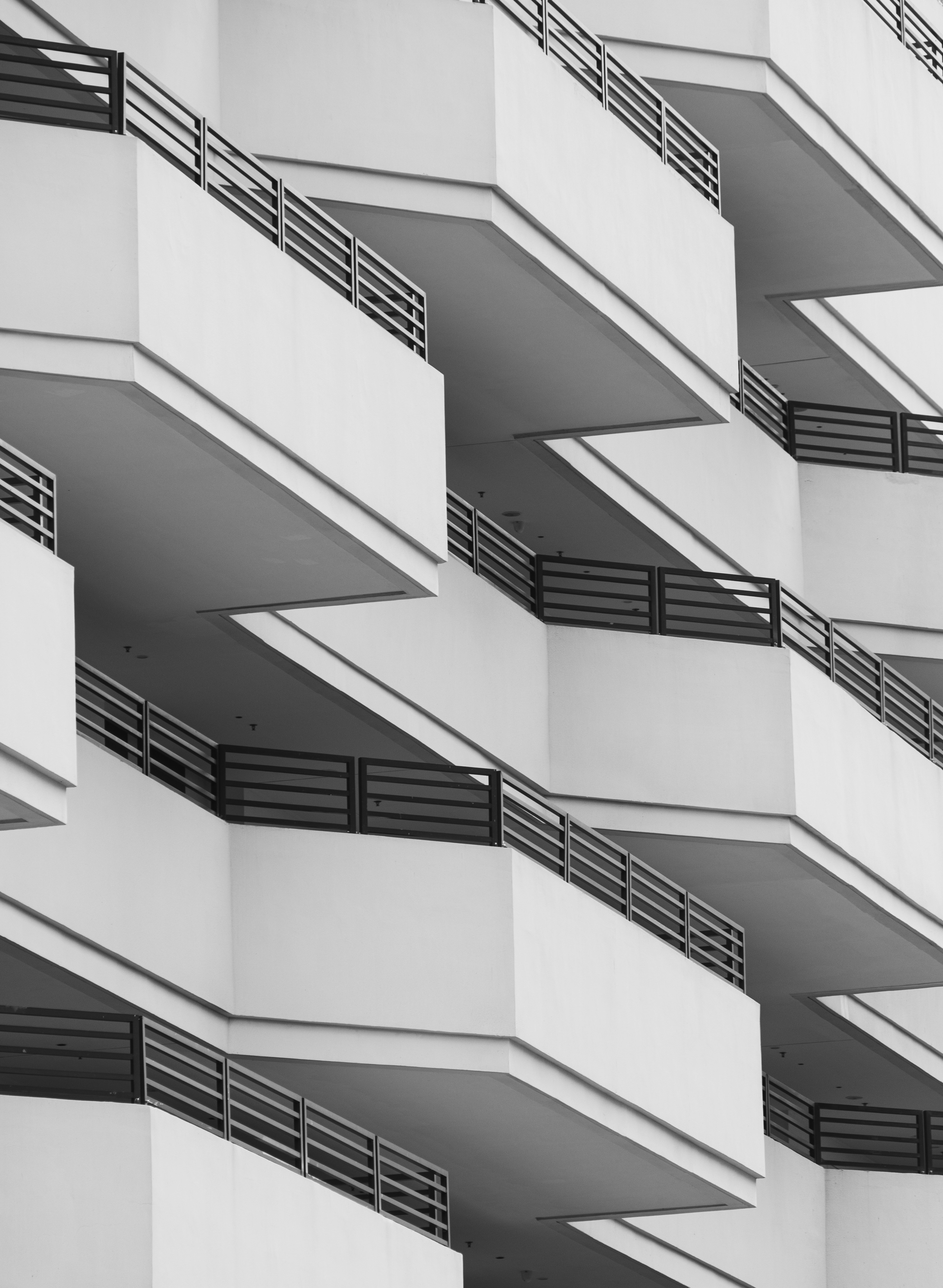 Staircase Echoes: A Geometric Chorus of Balconies