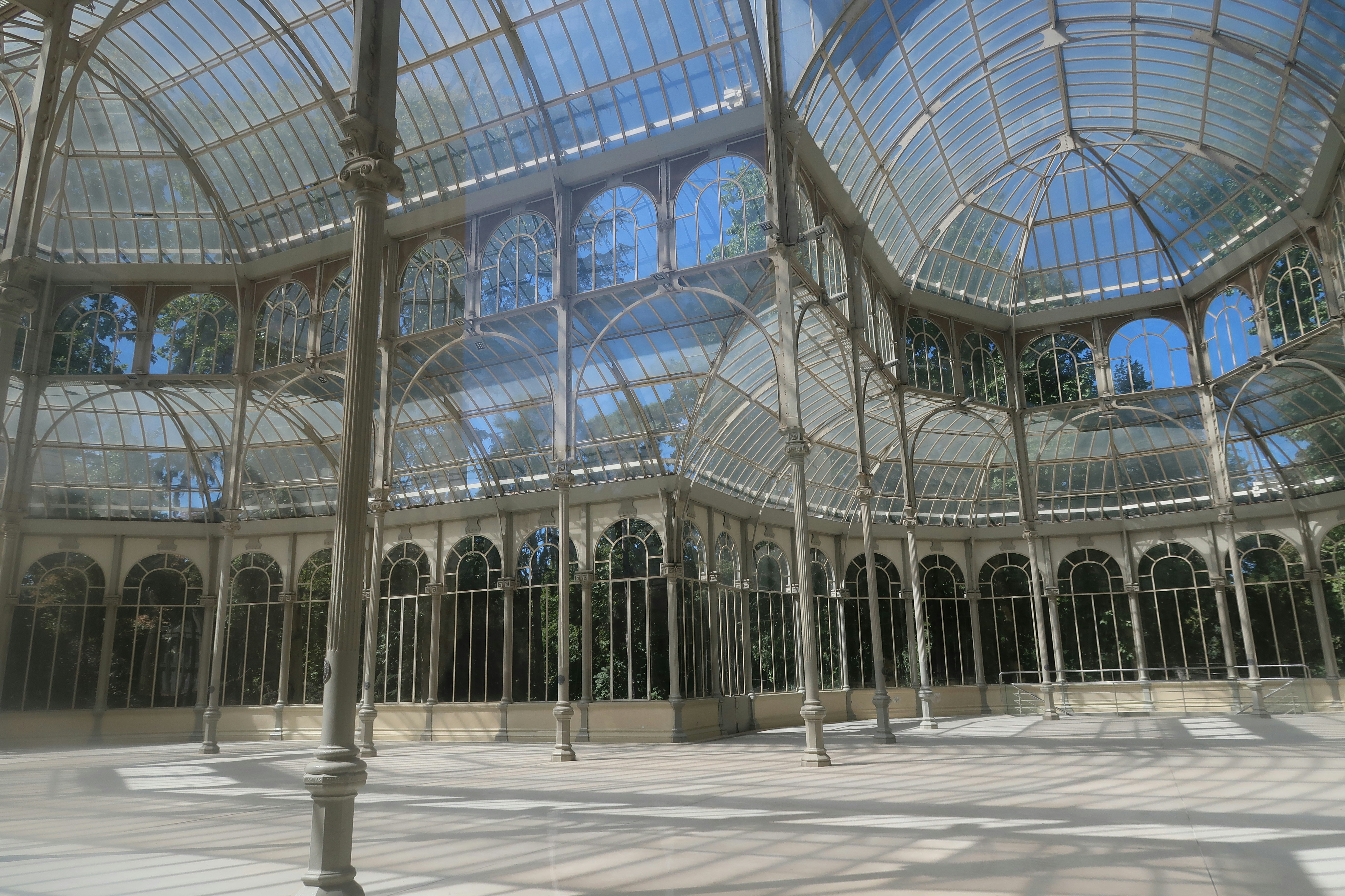 Glass Atrium of Light and Steel